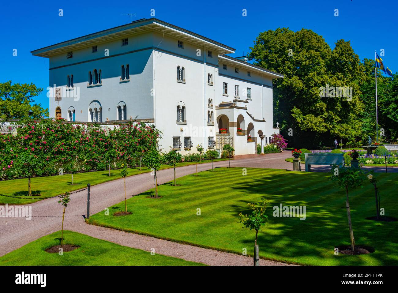 Solliden castle in Swedish island Öland Stock Photo - Alamy