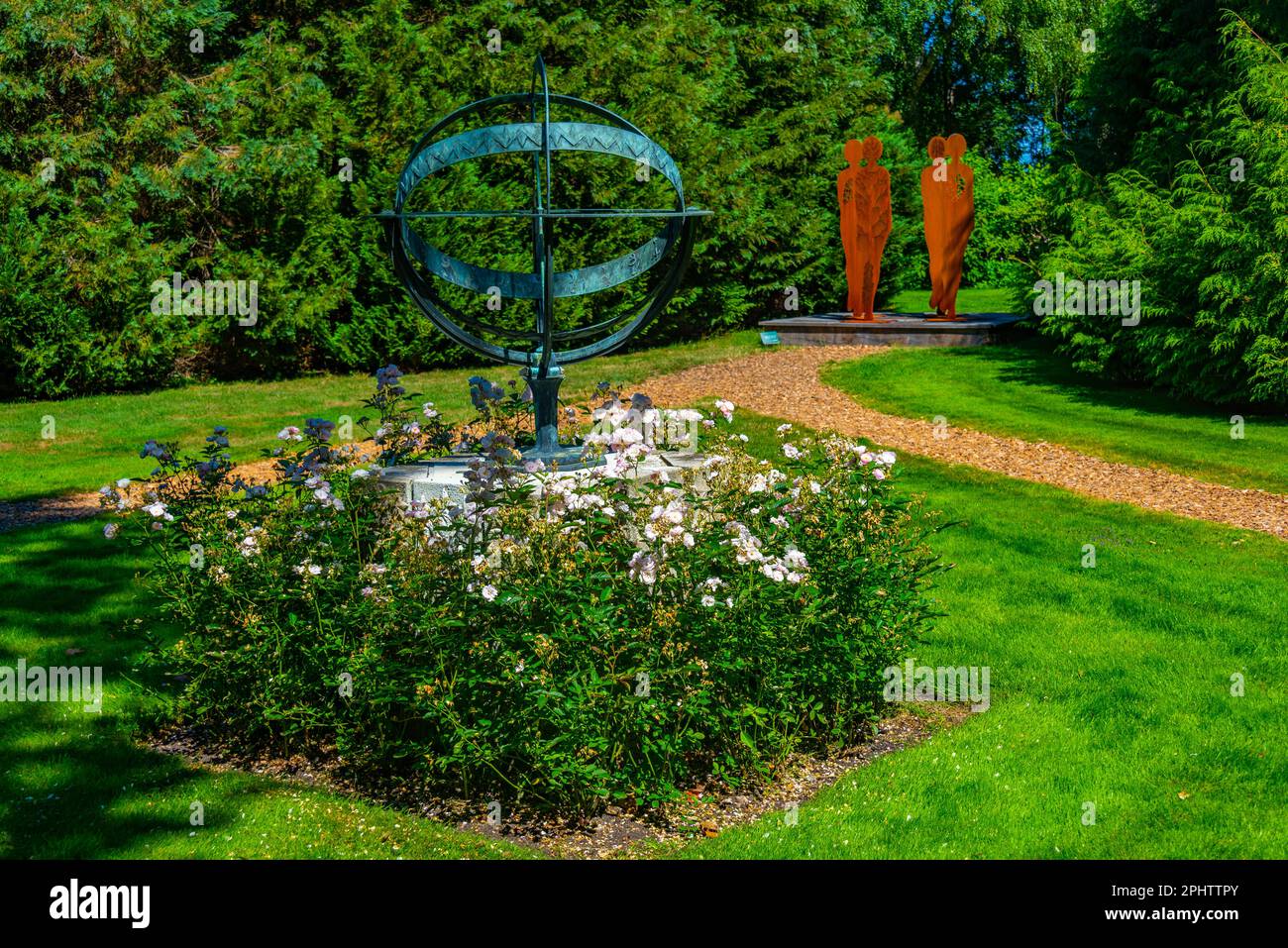 Gardens at Solliden palace in Sweden Stock Photo - Alamy