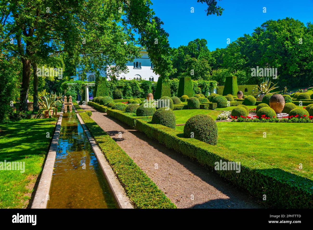 Solliden castle in Swedish island Öland Stock Photo - Alamy