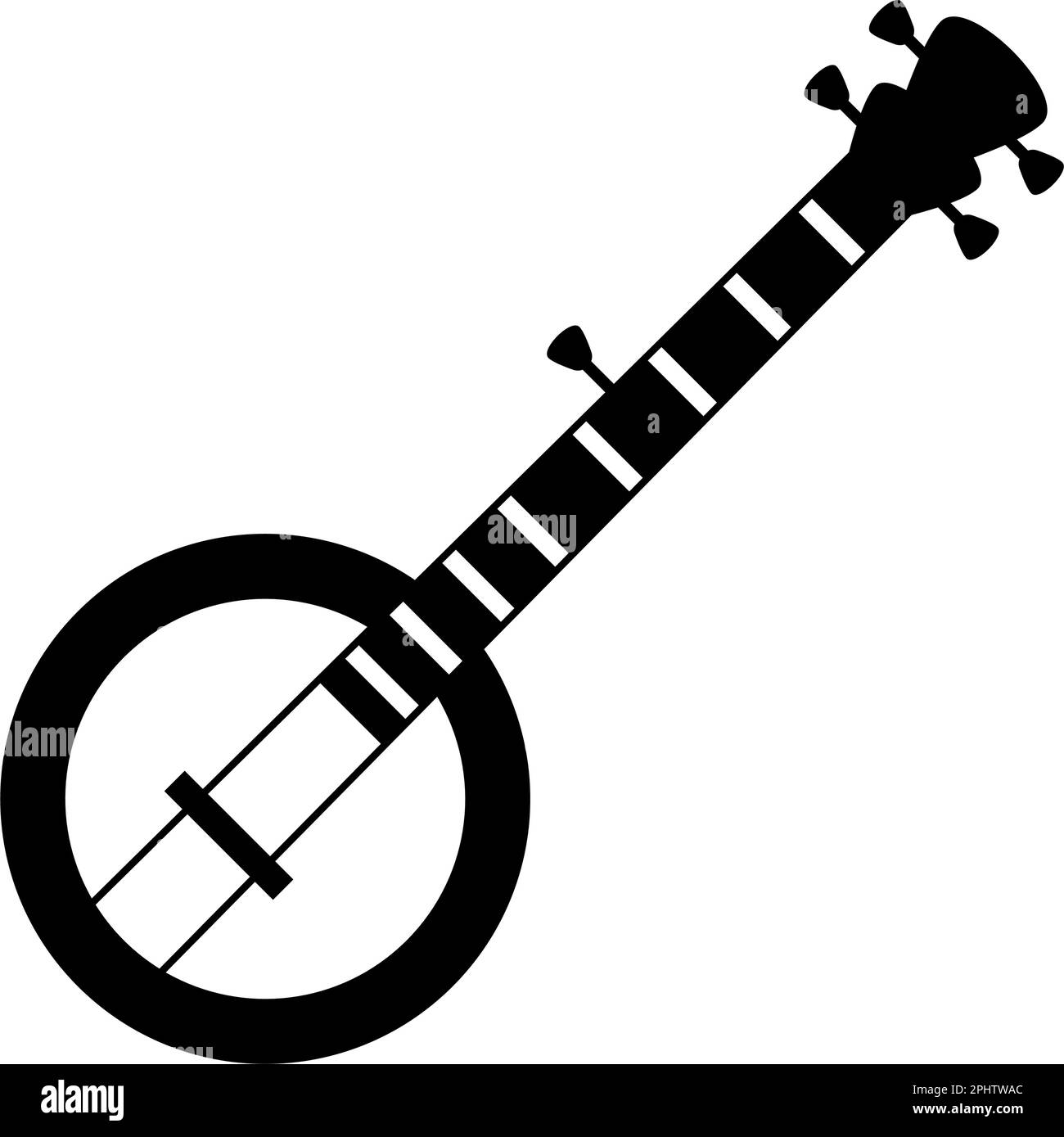 Musical silhouette playing sharp guitar Stock Vector Image & Art - Alamy