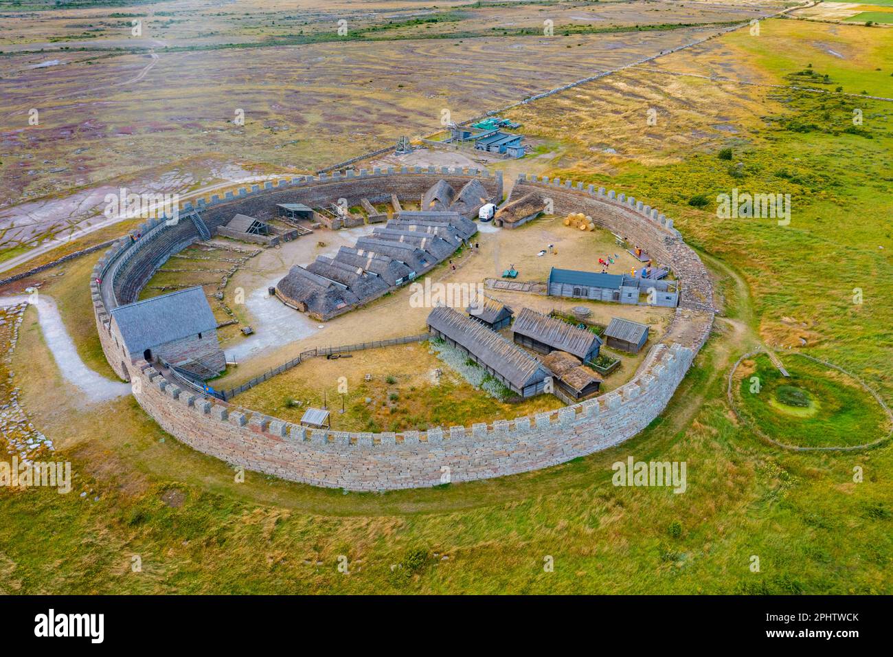 Eketorp oland sweden hi-res stock photography and images - Alamy