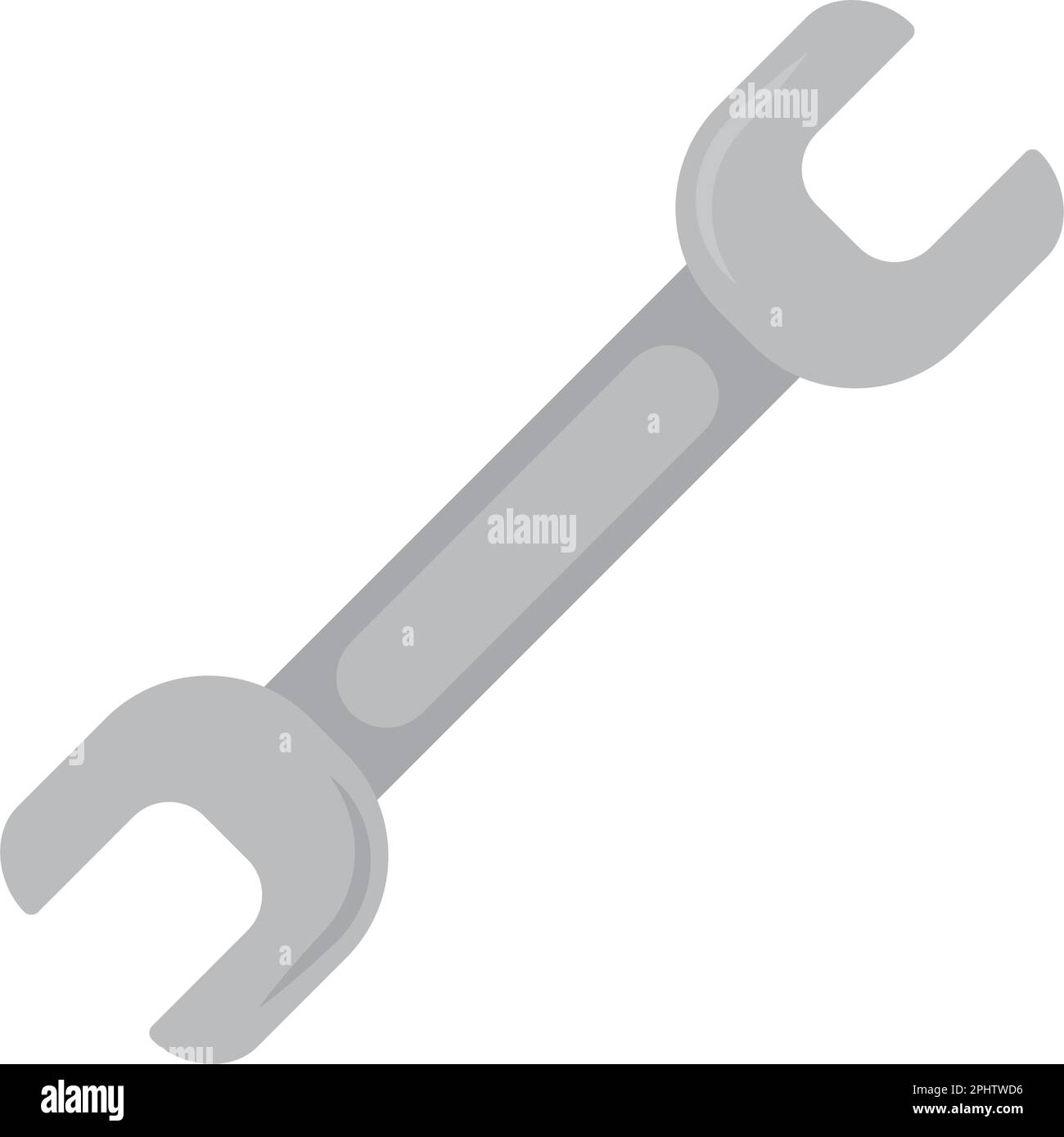 Adjustable wrench metal tool Stock Vector Image & Art - Alamy
