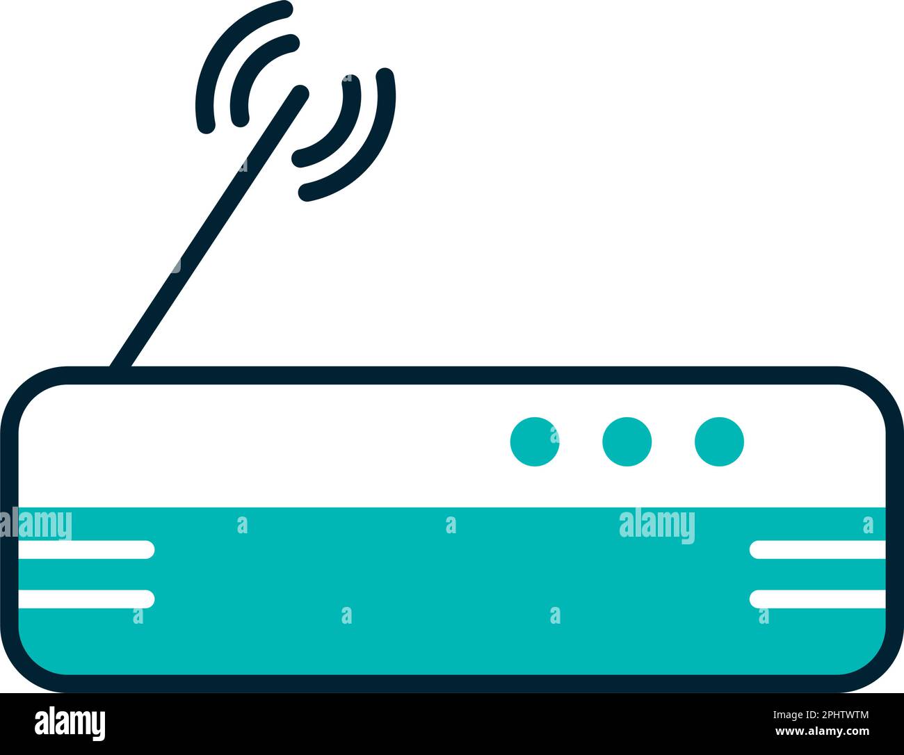 wifi signal connection router Stock Vector Image & Art - Alamy