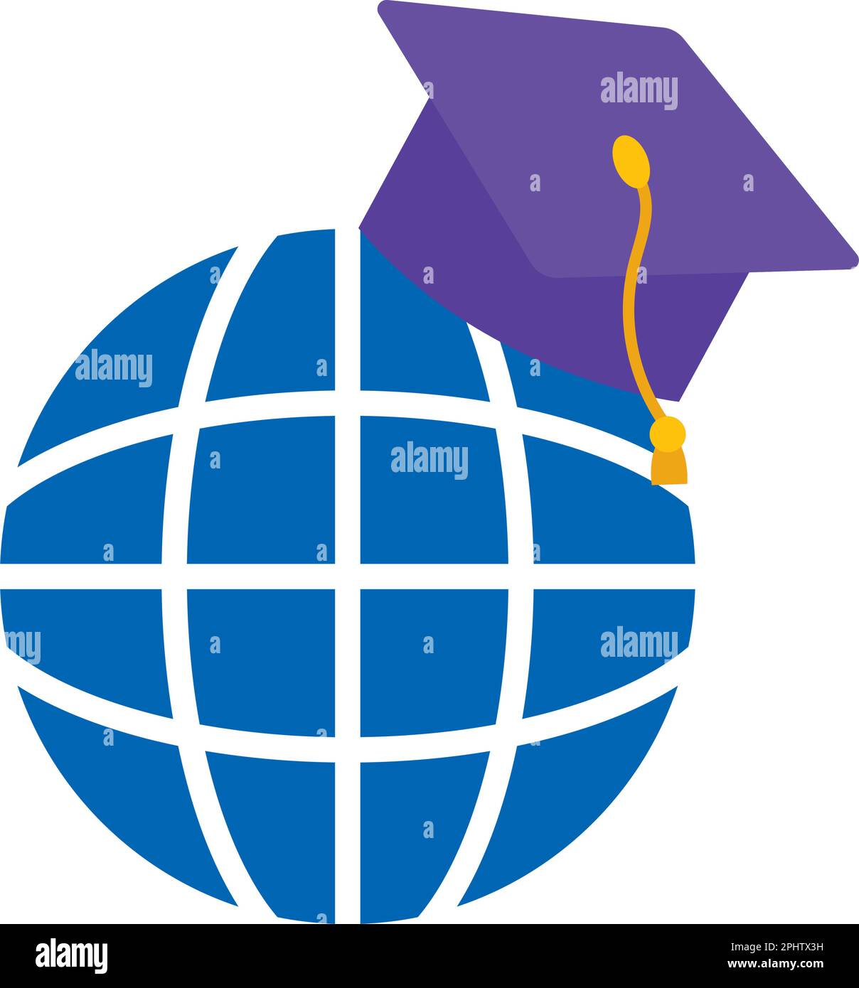 graduation hat in sphere browser Stock Vector Image & Art - Alamy