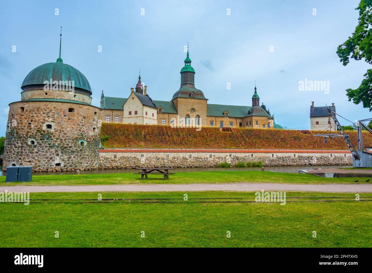 View of Vadstena castle in Sweden Stock Photo - Alamy