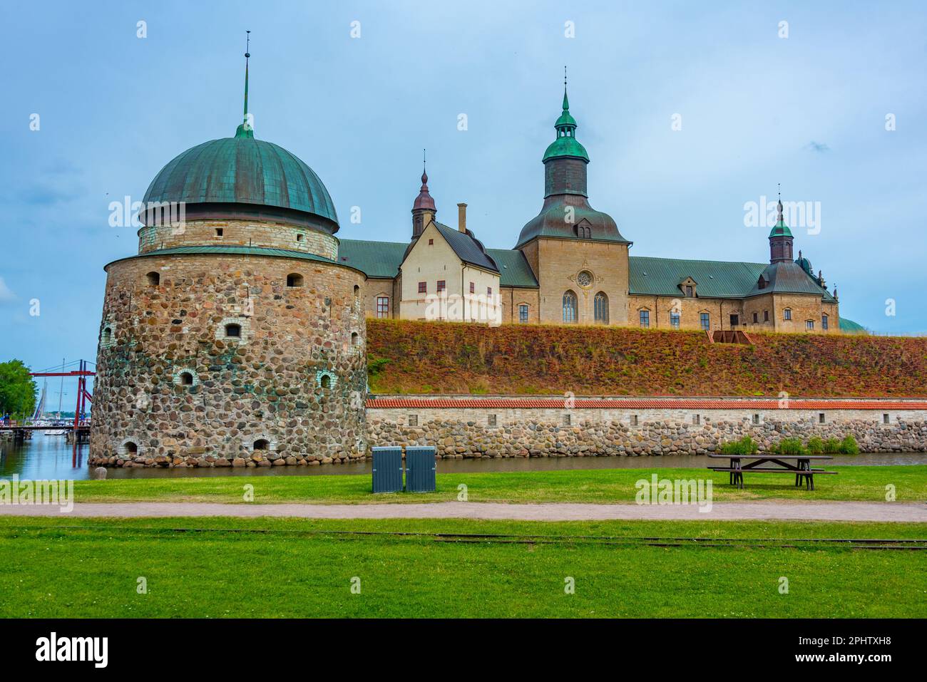View of Vadstena castle in Sweden Stock Photo - Alamy