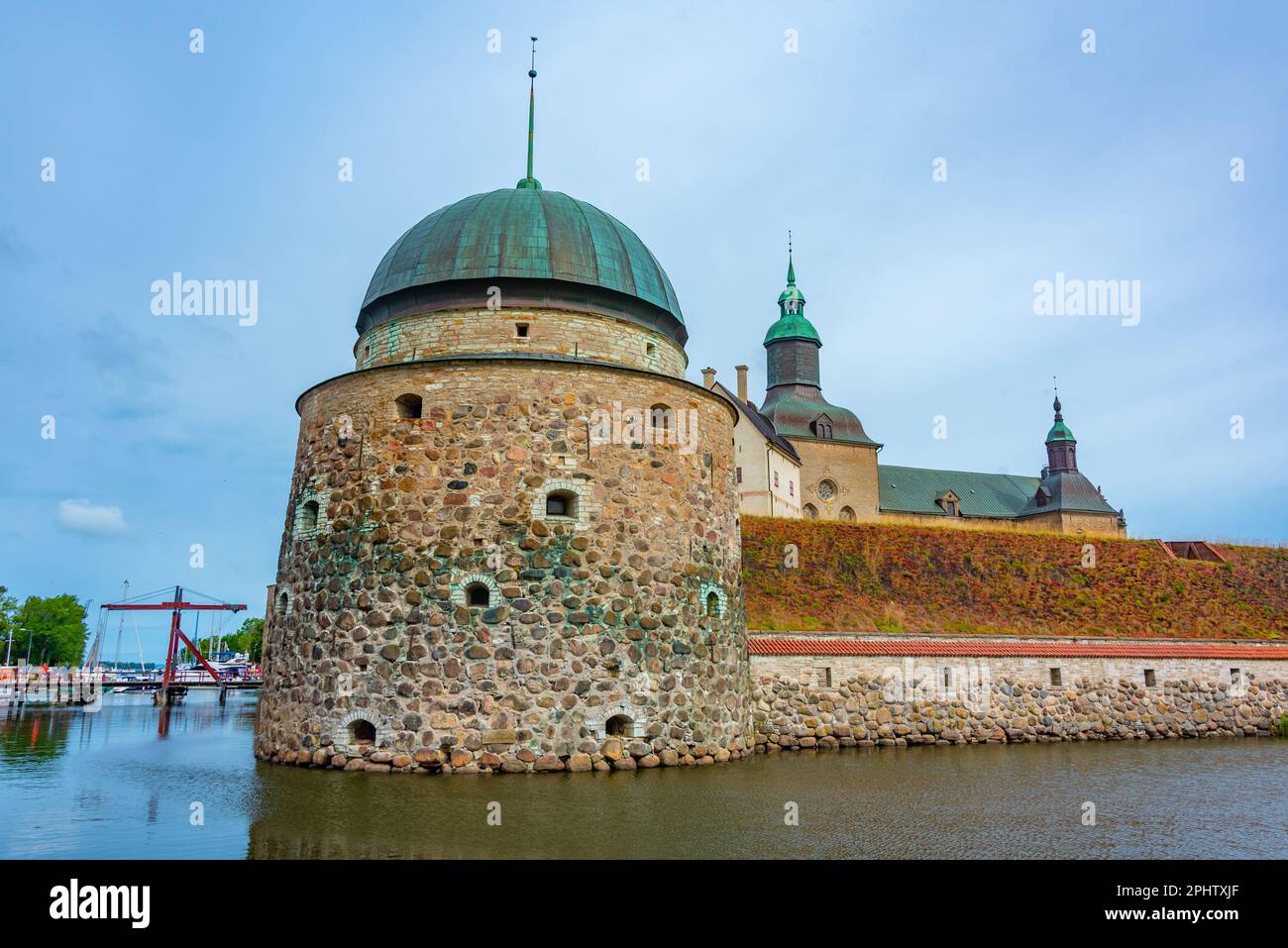 View of Vadstena castle in Sweden Stock Photo - Alamy