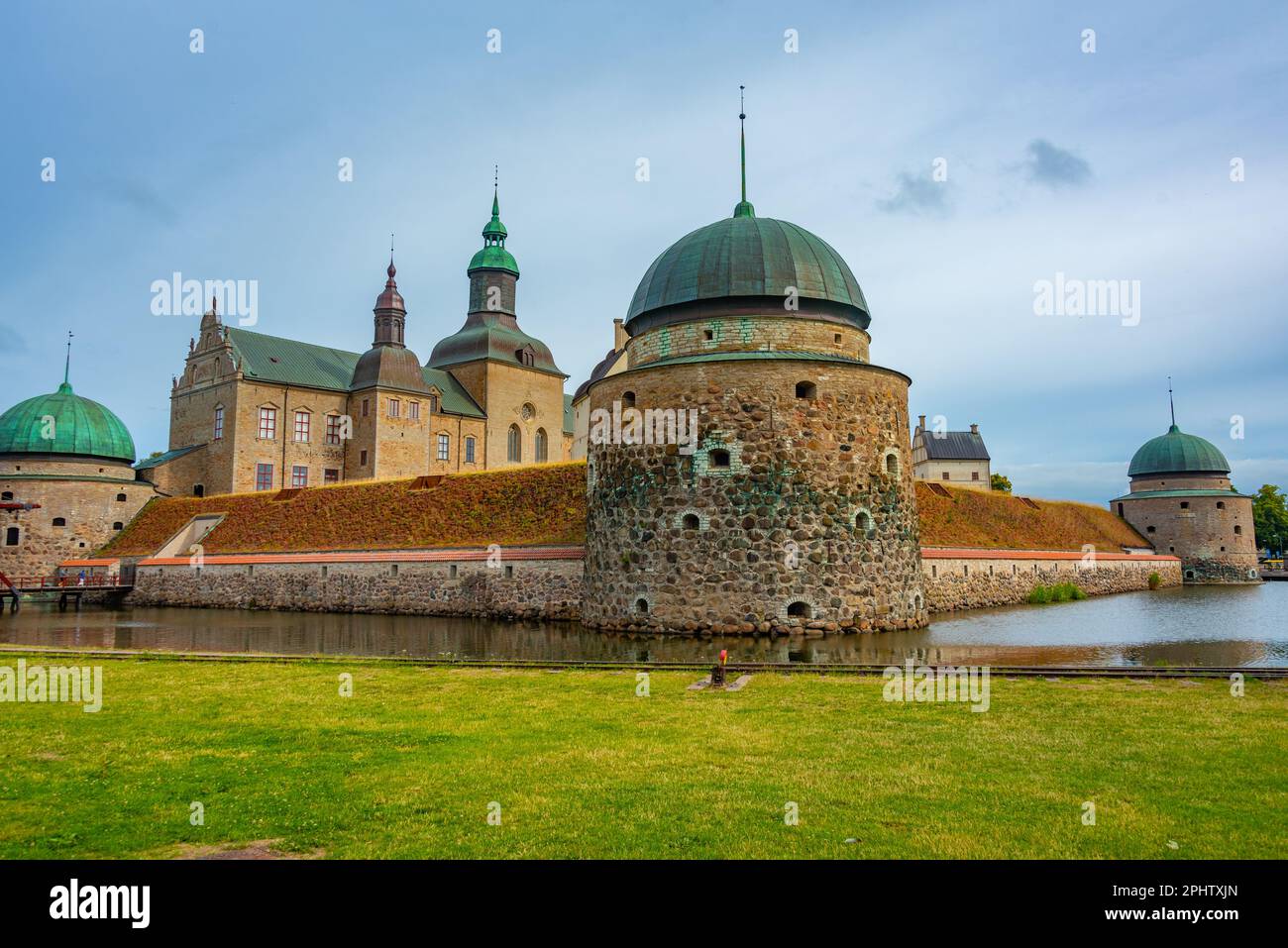 View of Vadstena castle in Sweden Stock Photo - Alamy