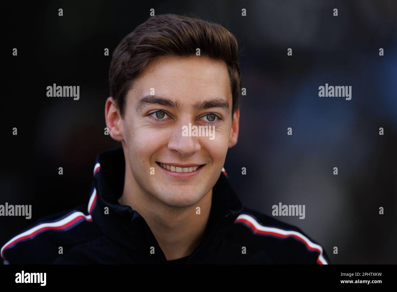 George russell mercedes portrait hi-res stock photography and images ...