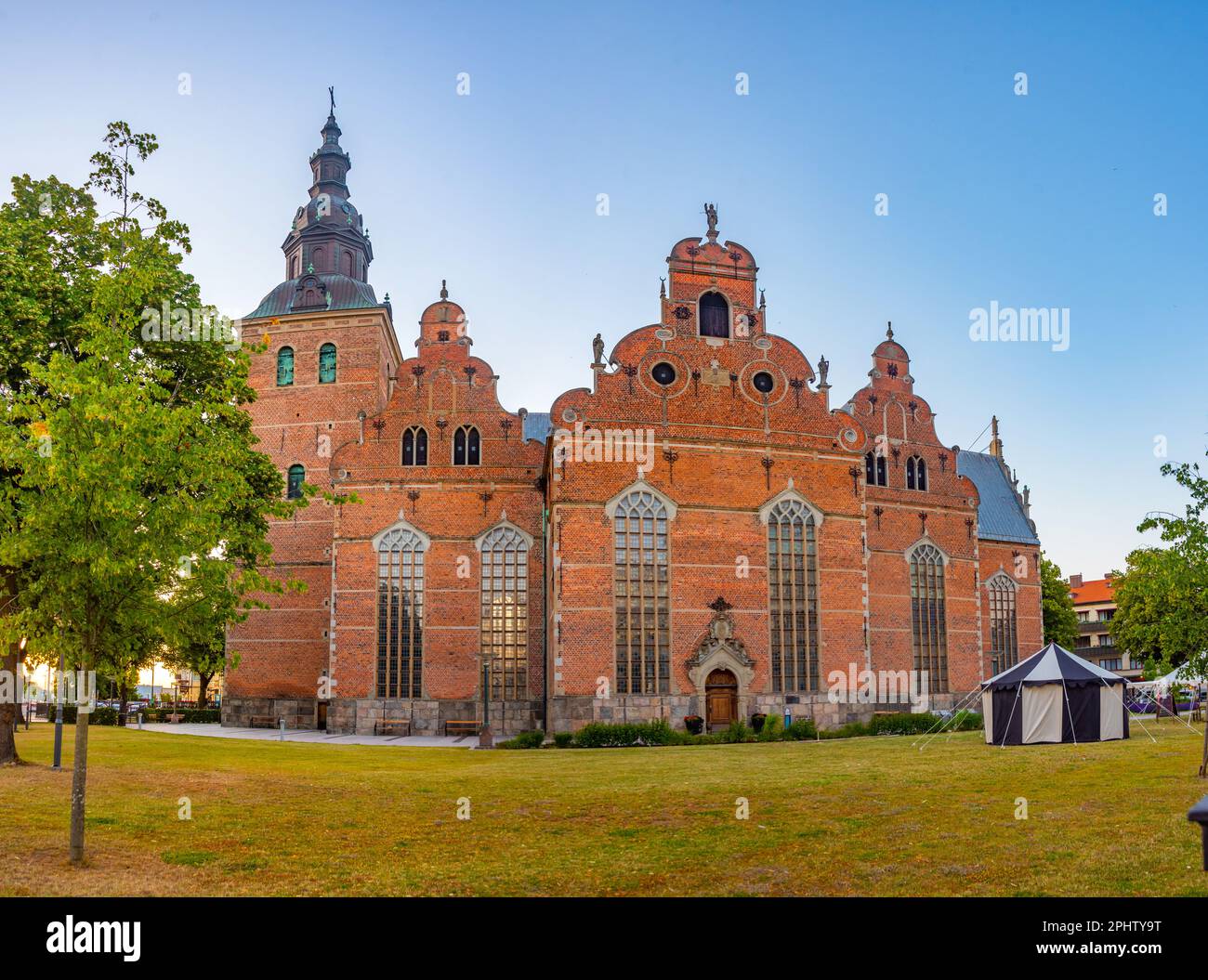 Holy Trinity Church in Swedish town Kristianstad Stock Photo - Alamy