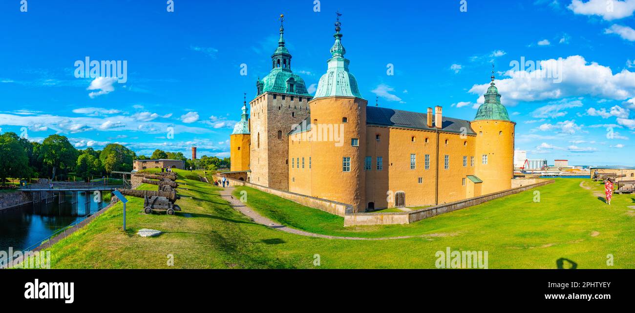 View of Kalmar castle in Sweden Stock Photo - Alamy