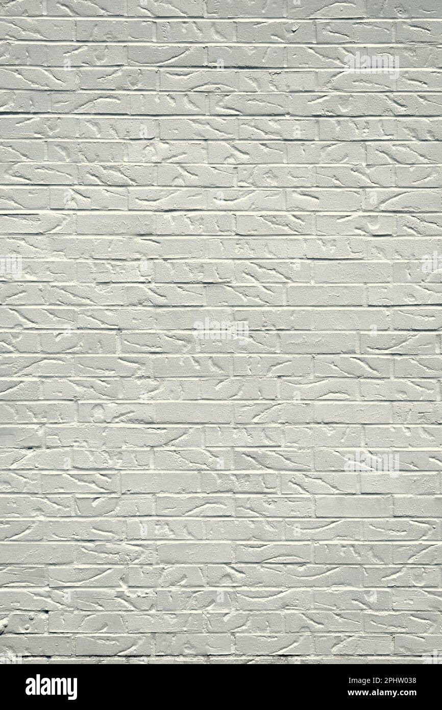 Funky texture white brick wall background Stock Photo - Alamy