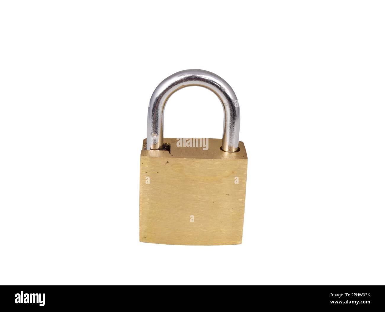 Metal lock isolated on white background with clipping path Stock Photo ...