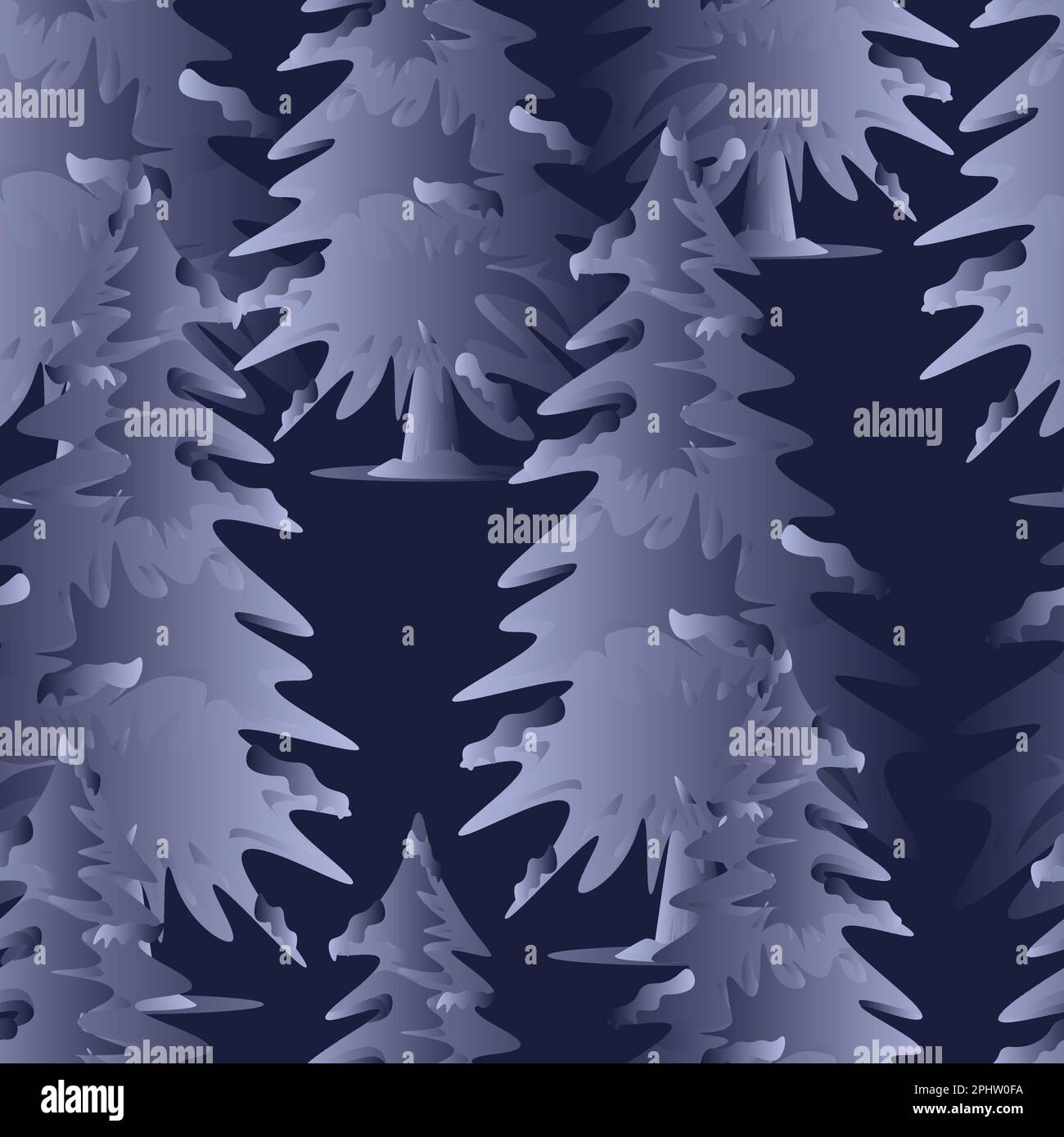 Fir tree snow forest Stock Vector Images - Alamy