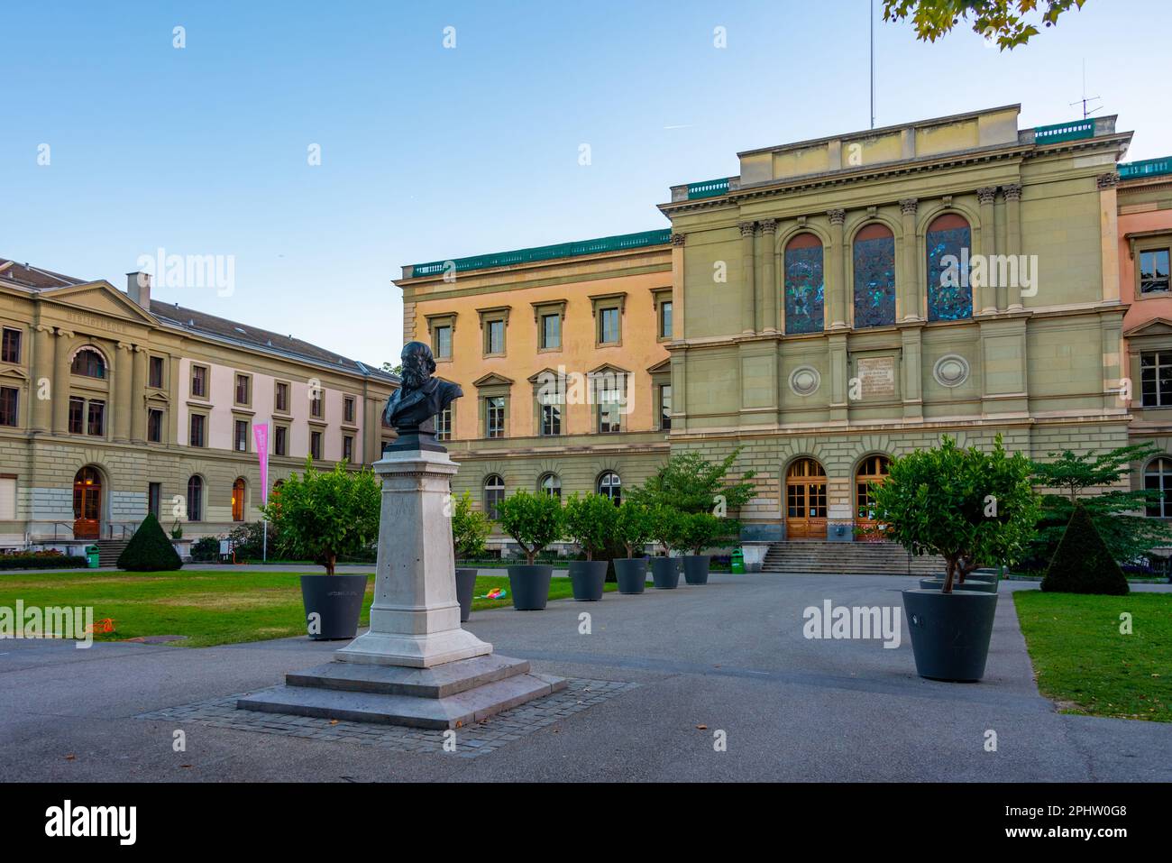 Building of the University of Geneva in Switzerland Stock Photo - Alamy