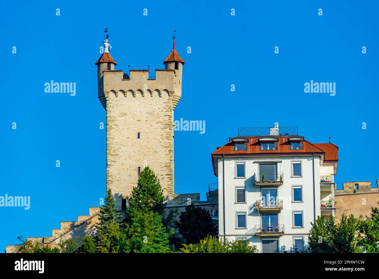 Tower of the swiss guard hi-res stock photography and images - Alamy