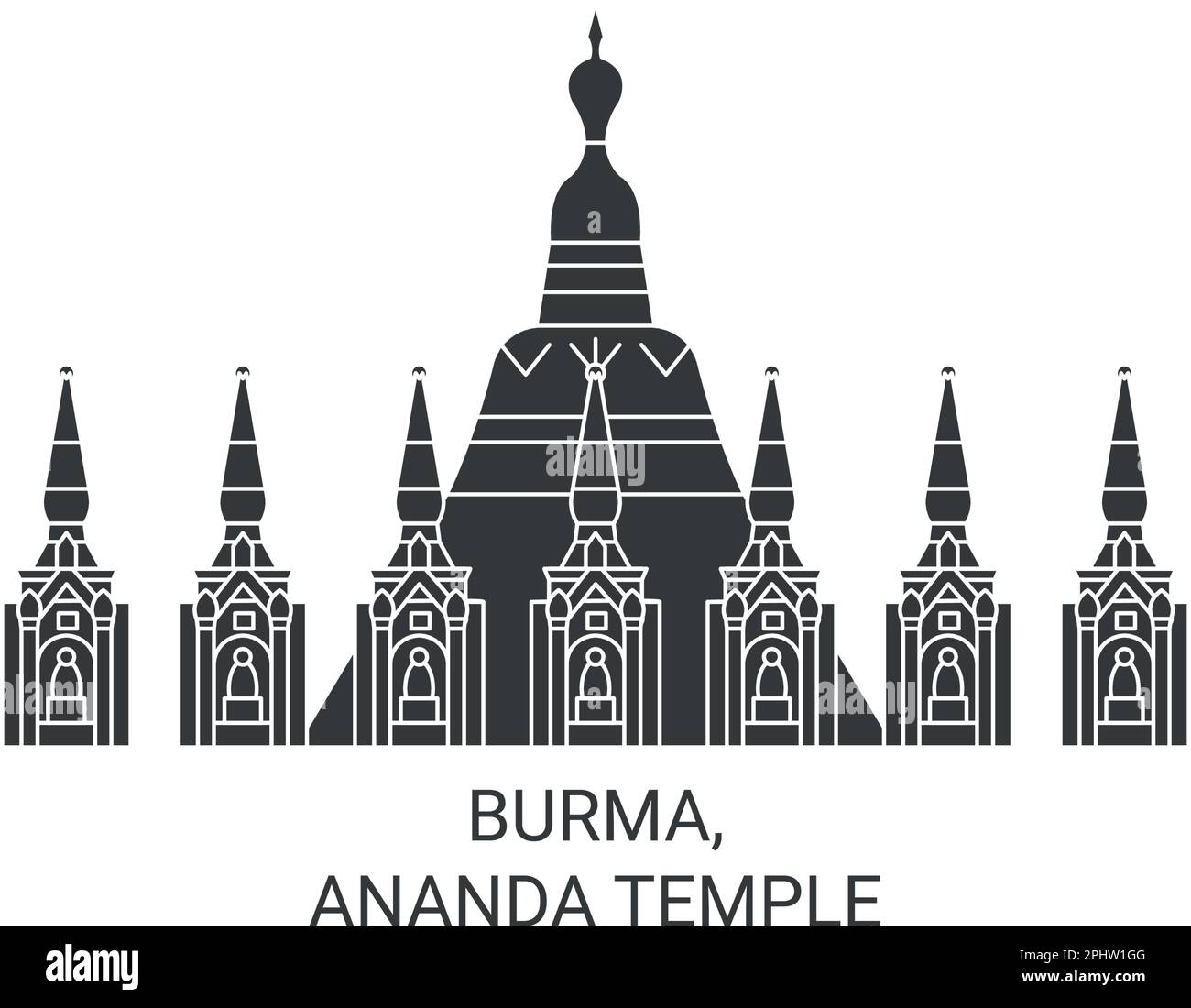 Bagaya monastery Stock Vector Images - Alamy