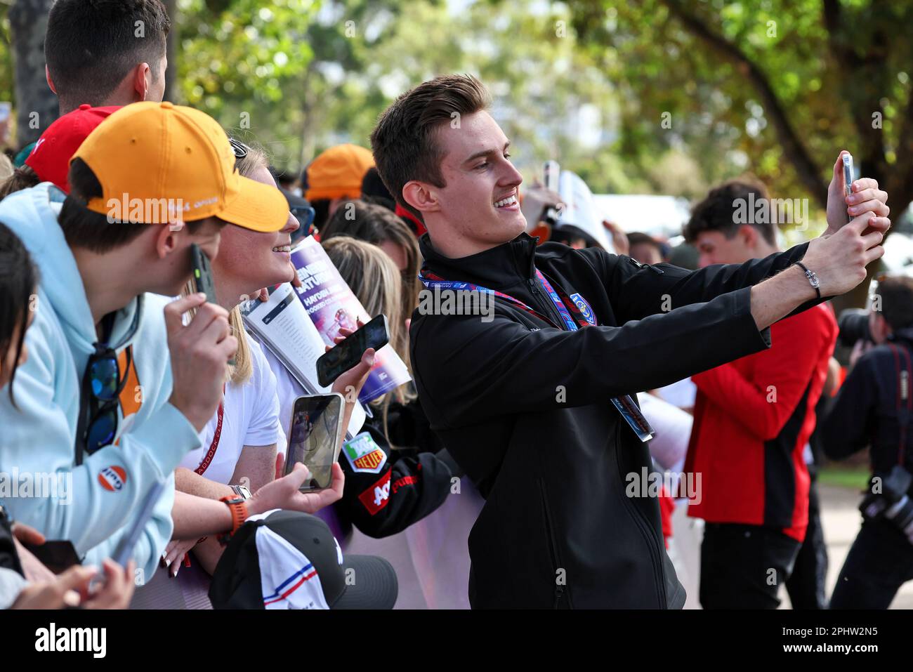 Melbourne, Australia. 30th Mar, 2023. Theo Pourchaire (FRA) Alfa Romeo ...