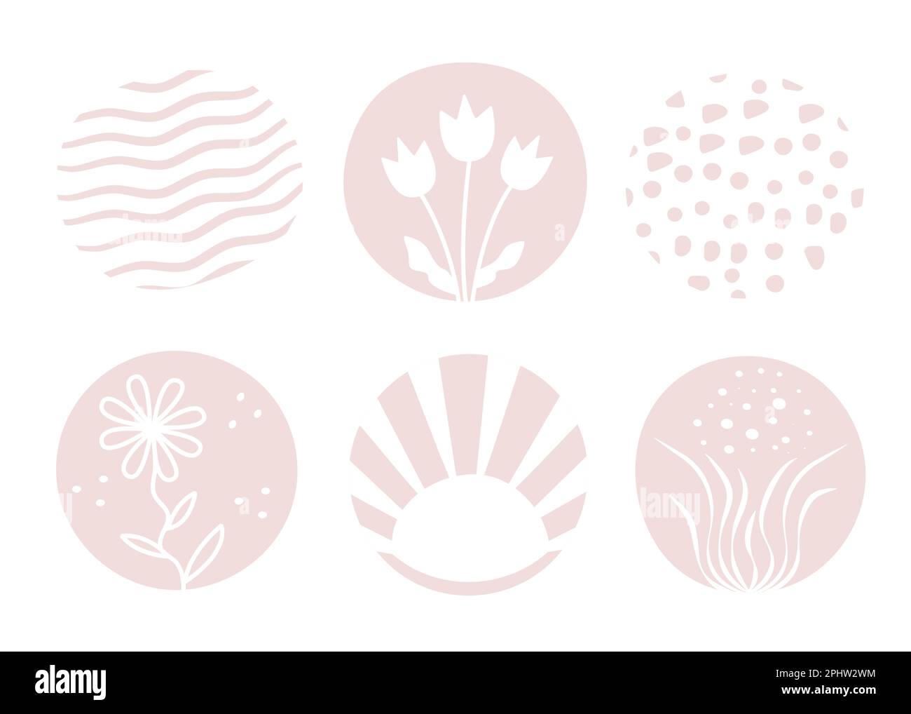 Beige elements, abstract vector set Stock Vector Image & Art - Alamy