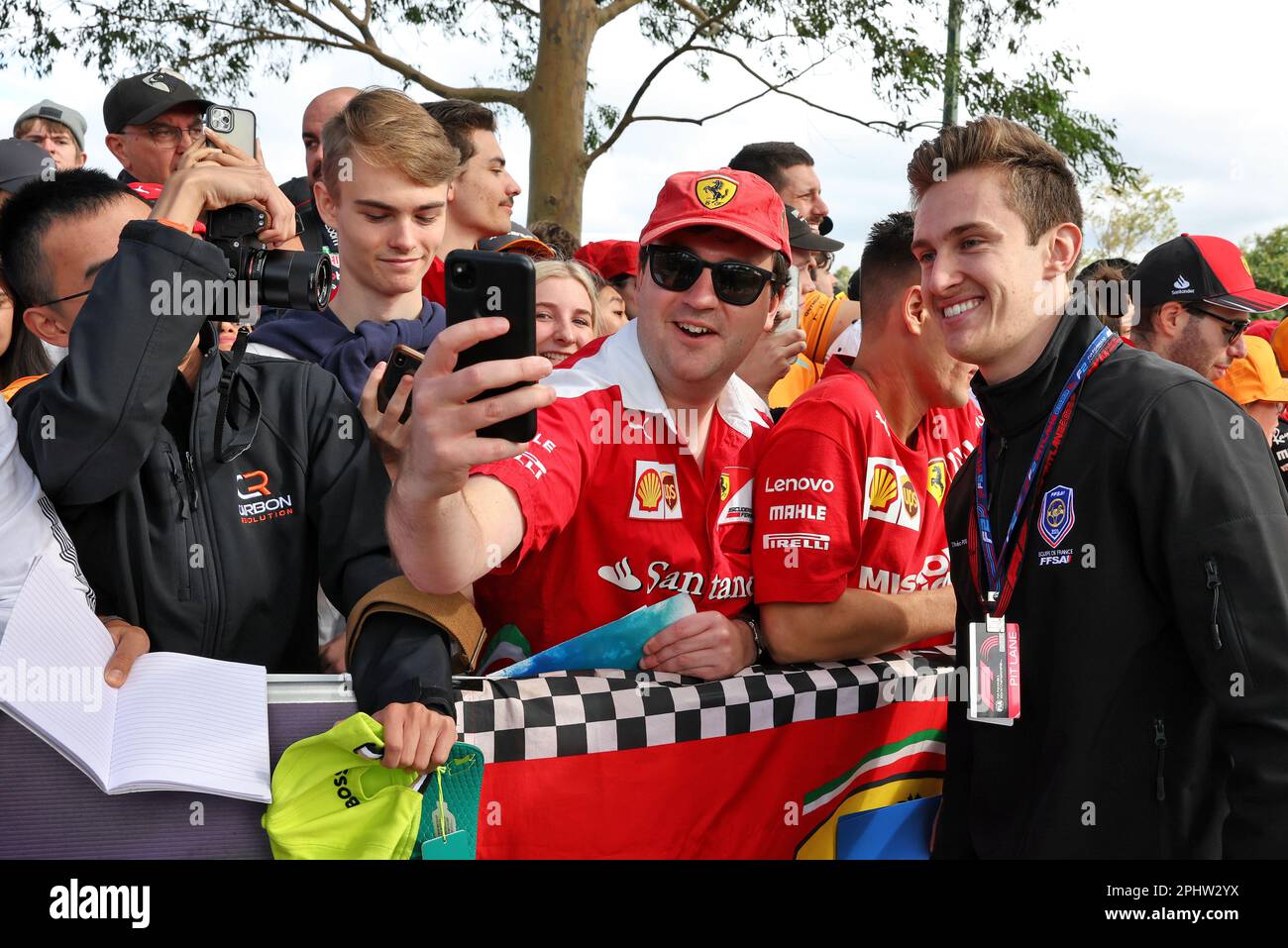 Melbourne, Australia. 30th Mar, 2023. Theo Pourchaire (FRA) Alfa Romeo ...