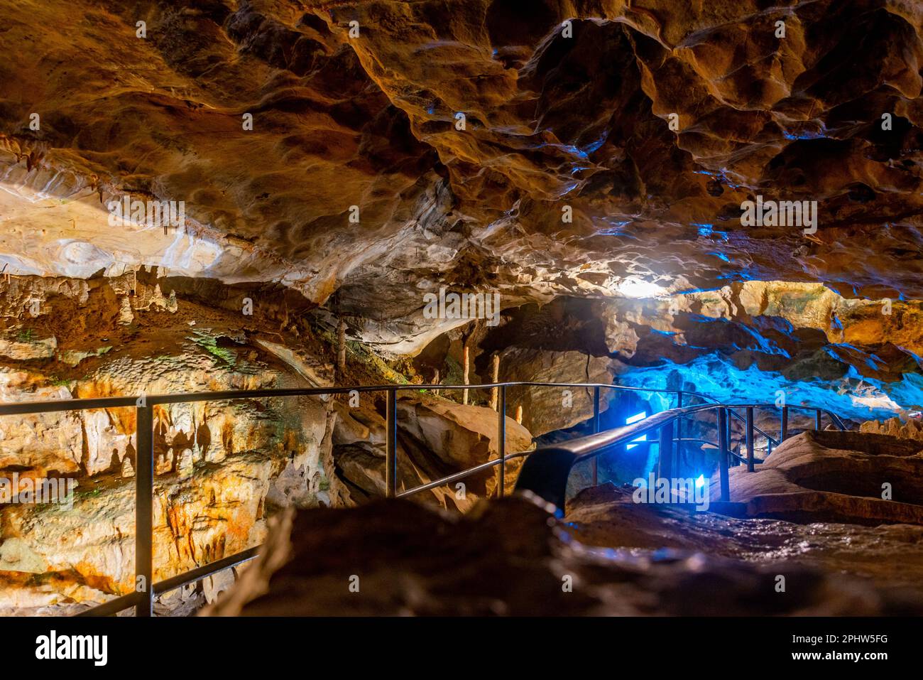 Natural landscape of St. Beatus Caves in Switzerland Stock Photo - Alamy
