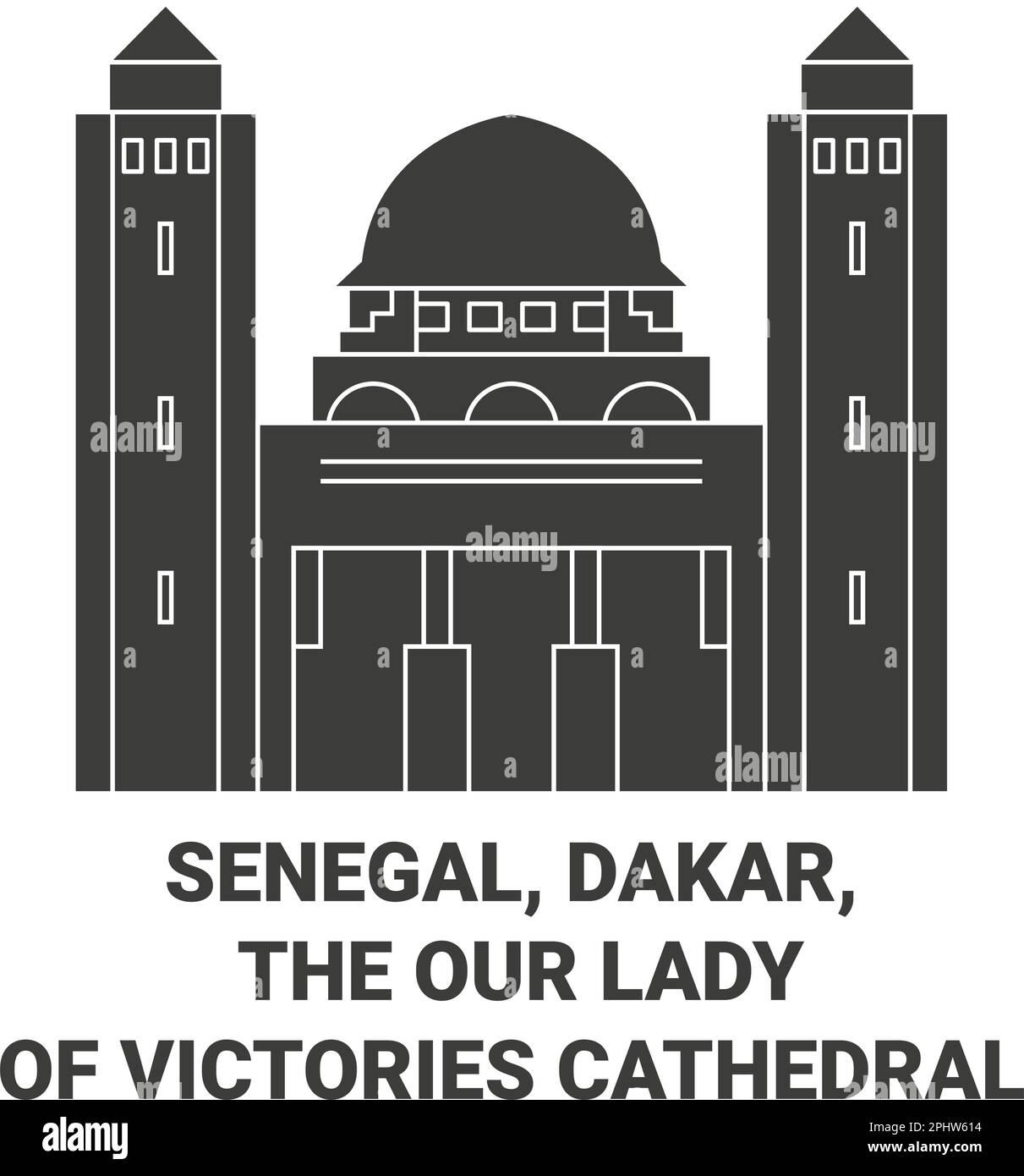 West african heritage sites Stock Vector Images - Alamy