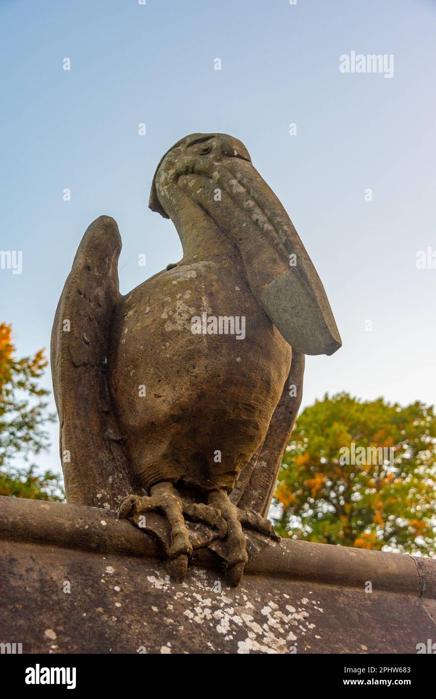 Animal wall of Bute park at Welsh capital Cardiff, UK Stock Photo - Alamy