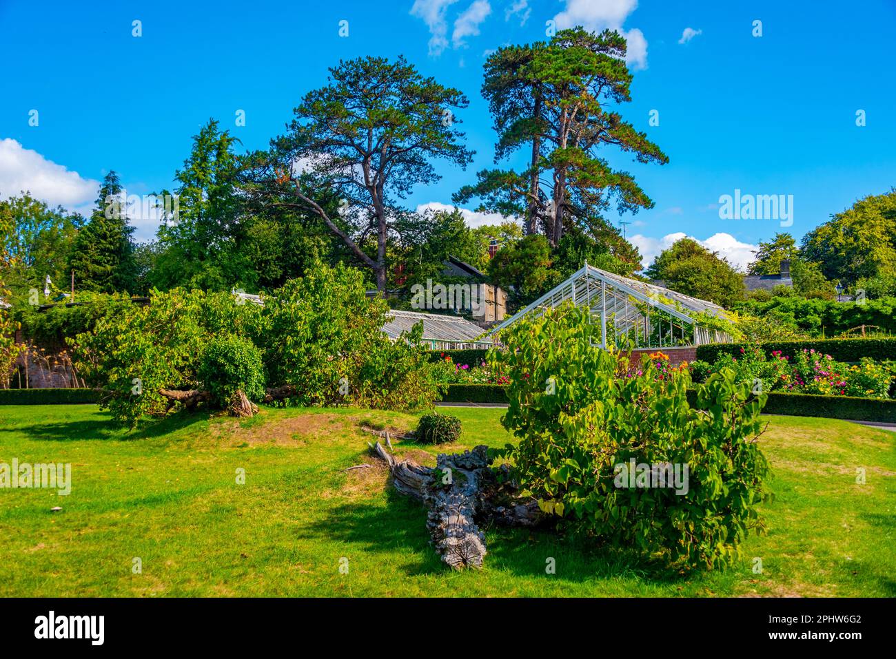 Gardens of St. Fagans Castle near Welsh capital Cardiff Stock Photo - Alamy