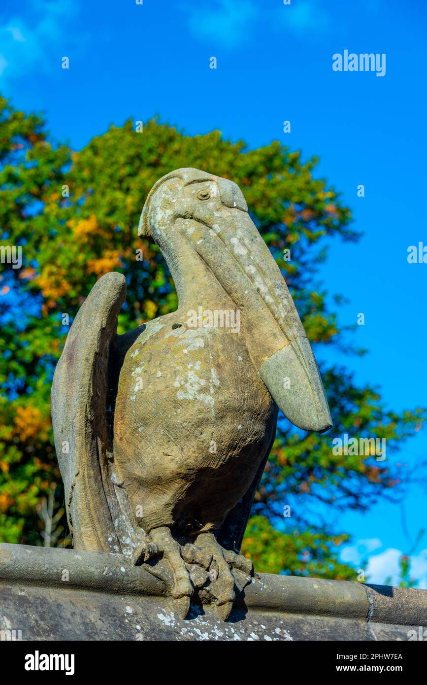 Animal wall of Bute park at Welsh capital Cardiff, UK Stock Photo - Alamy