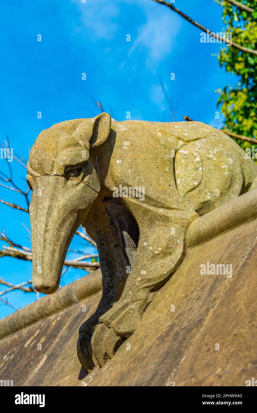 Bute park cardiff animal wall hi-res stock photography and images - Alamy