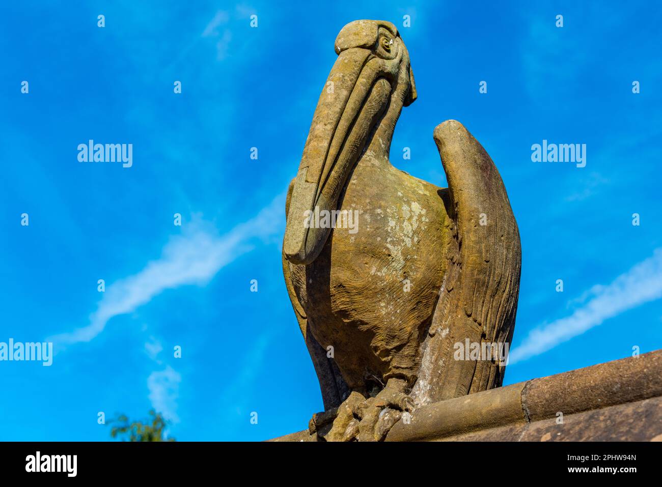 Animal wall of Bute park at Welsh capital Cardiff, UK Stock Photo - Alamy