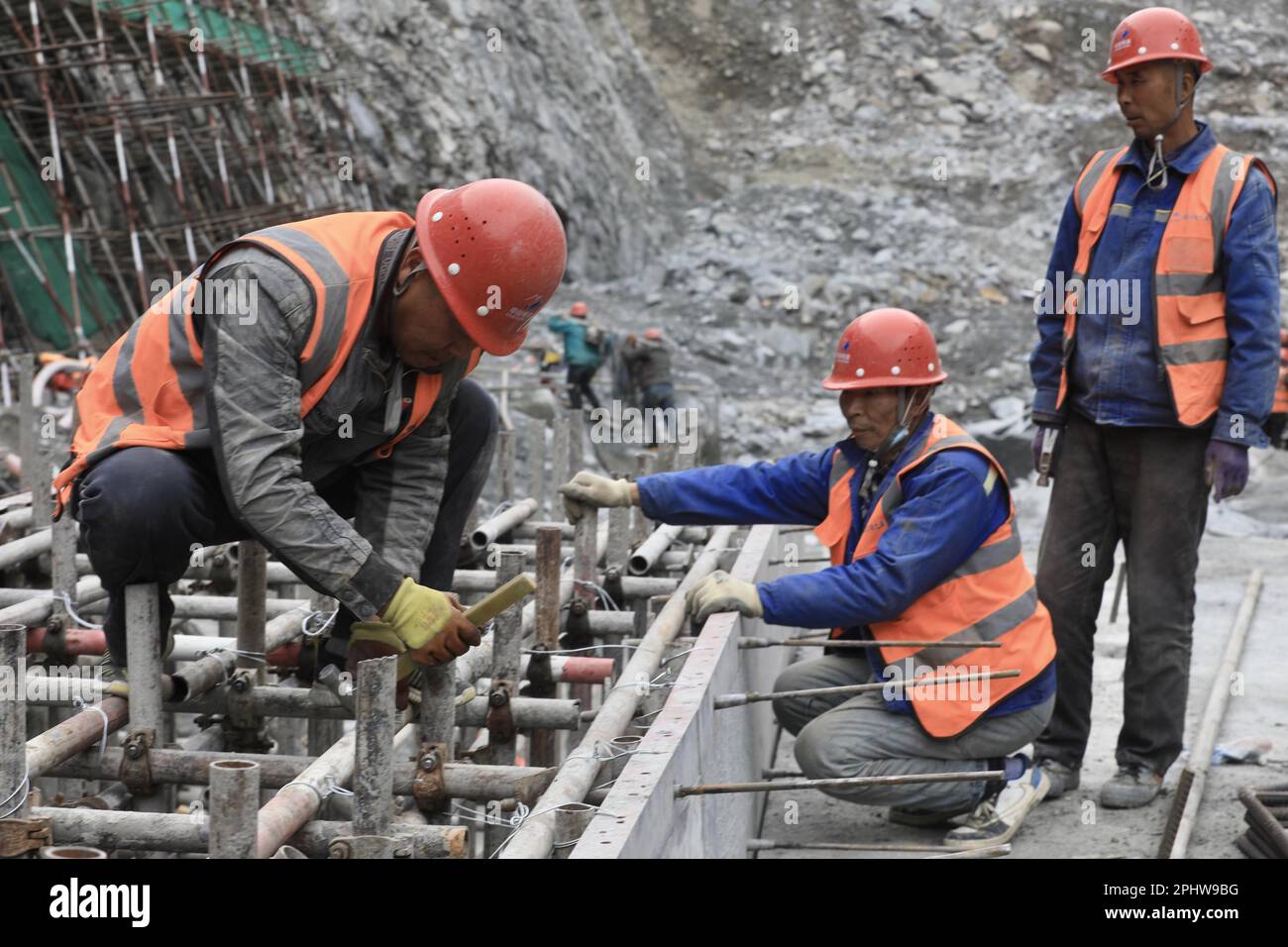 **CHINESE MAINLAND, HONG KONG, MACAU AND TAIWAN OUT** The construction ...