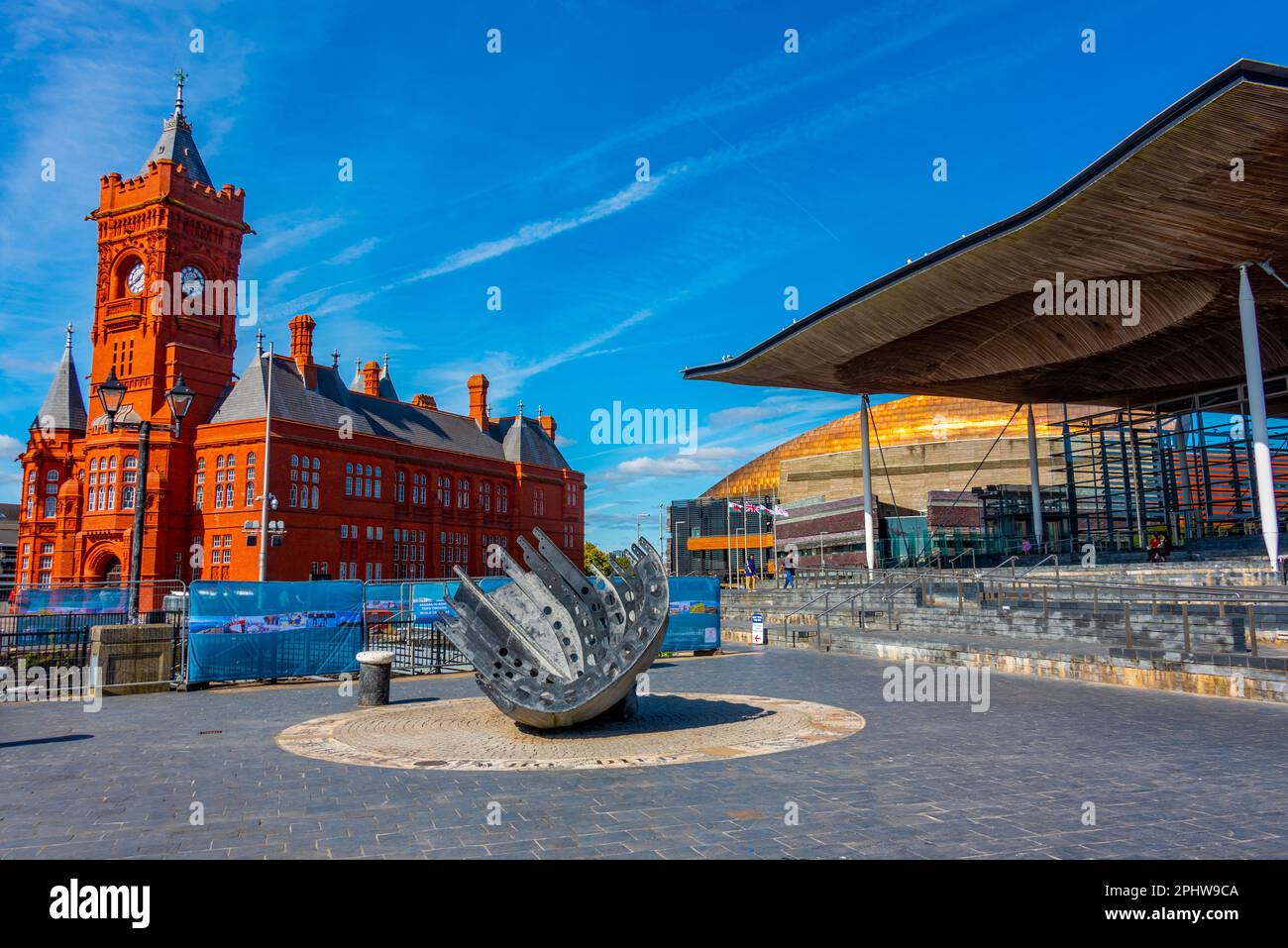 View of the Senedd in Cardiff, Wales Stock Photo - Alamy