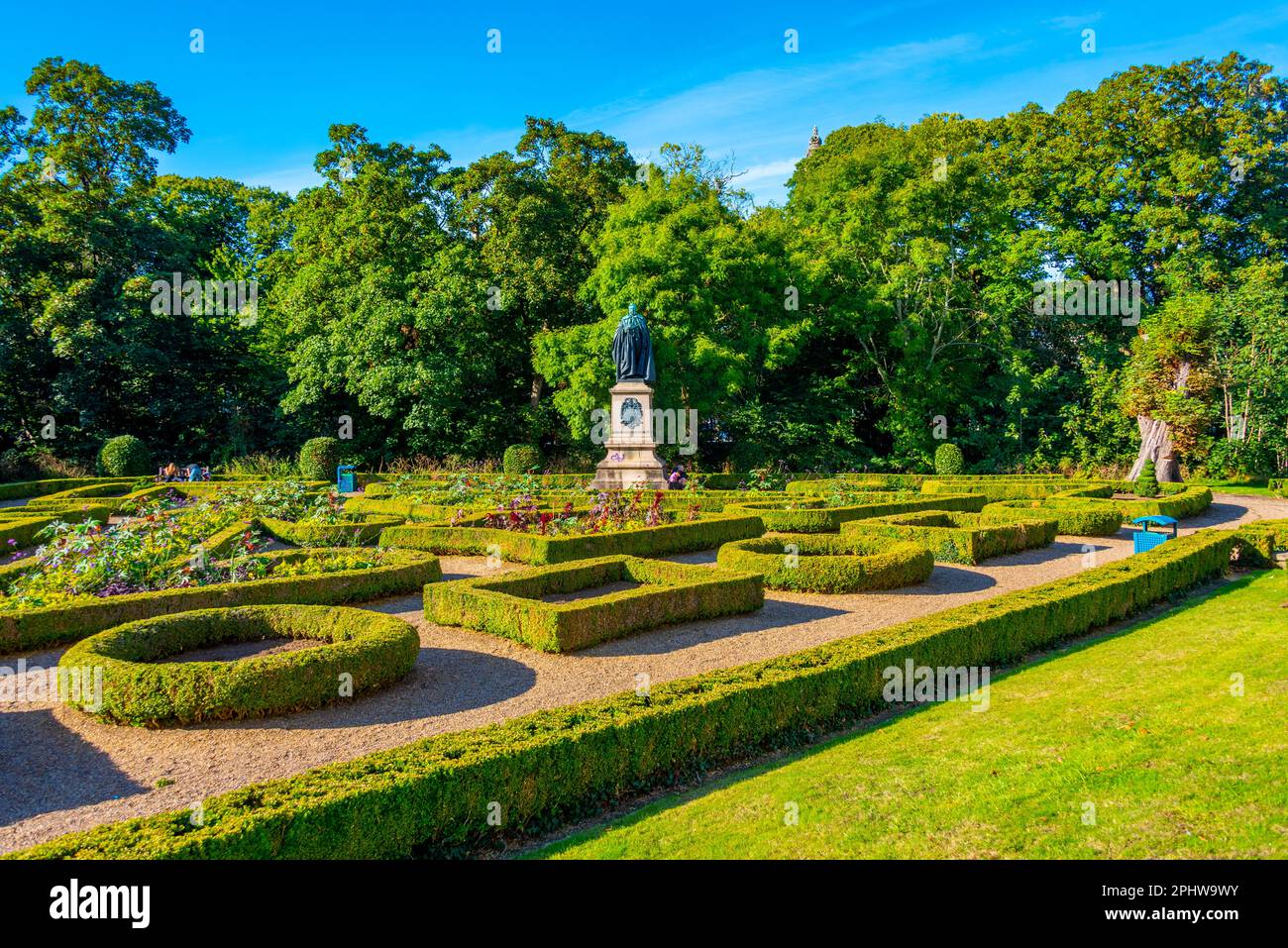 Friary gardens at Welsh capital Cardiff Stock Photo - Alamy