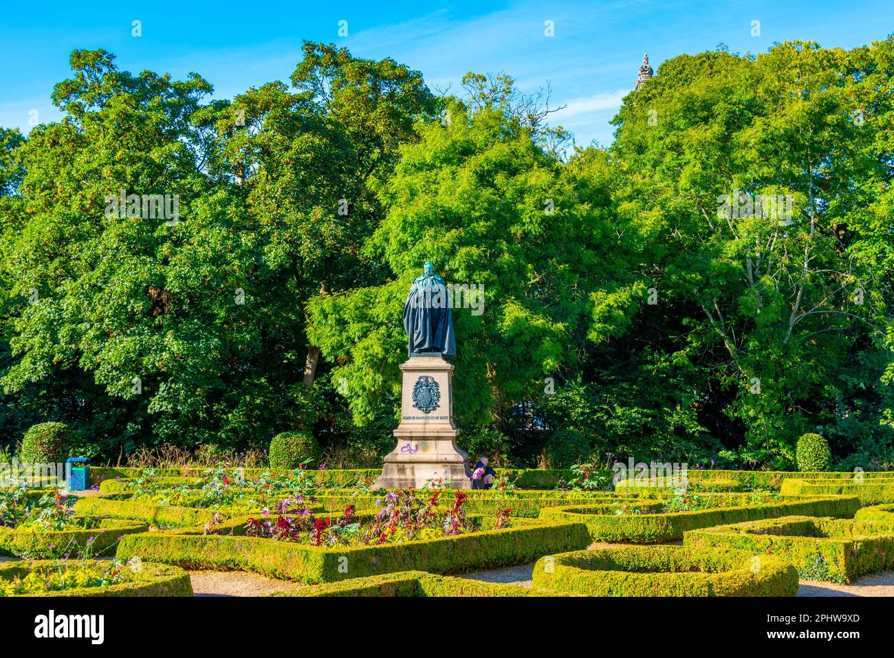 Friary gardens at Welsh capital Cardiff Stock Photo - Alamy