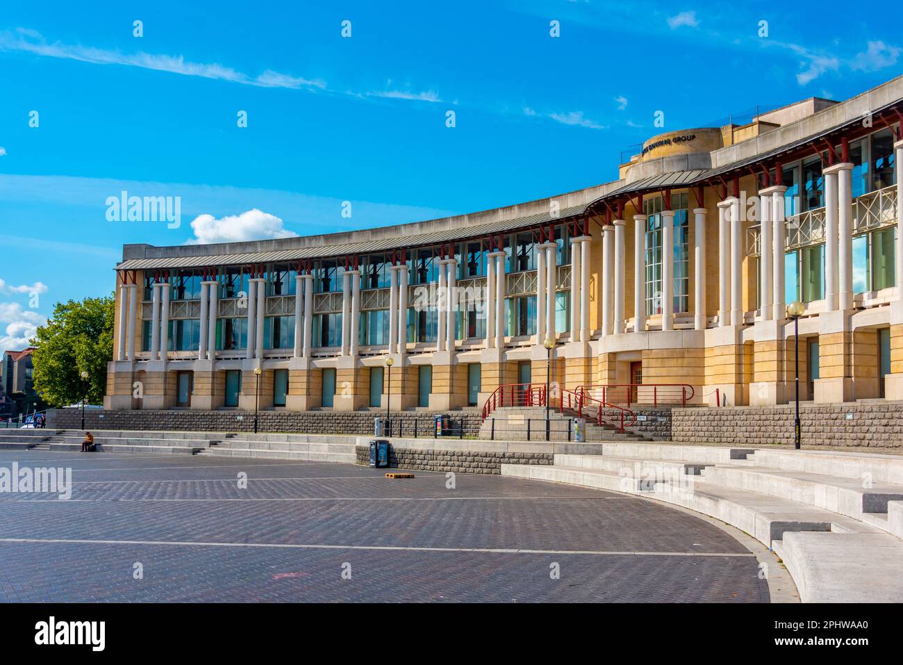 Lloyds Amphitheatre at British town Bristol Stock Photo - Alamy