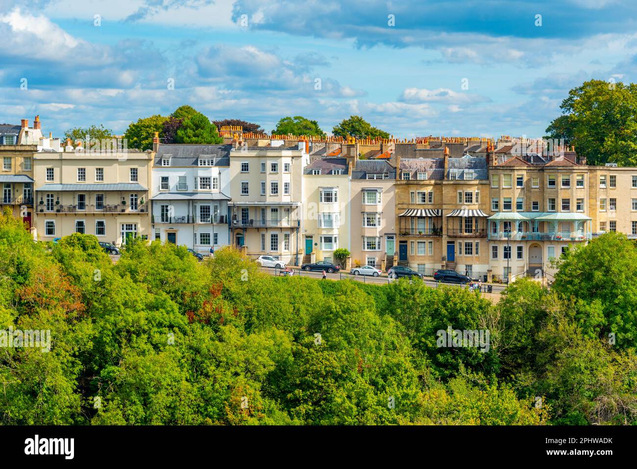 Panorama view of Bristol from Clifton Suspension Bridge Stock Photo - Alamy