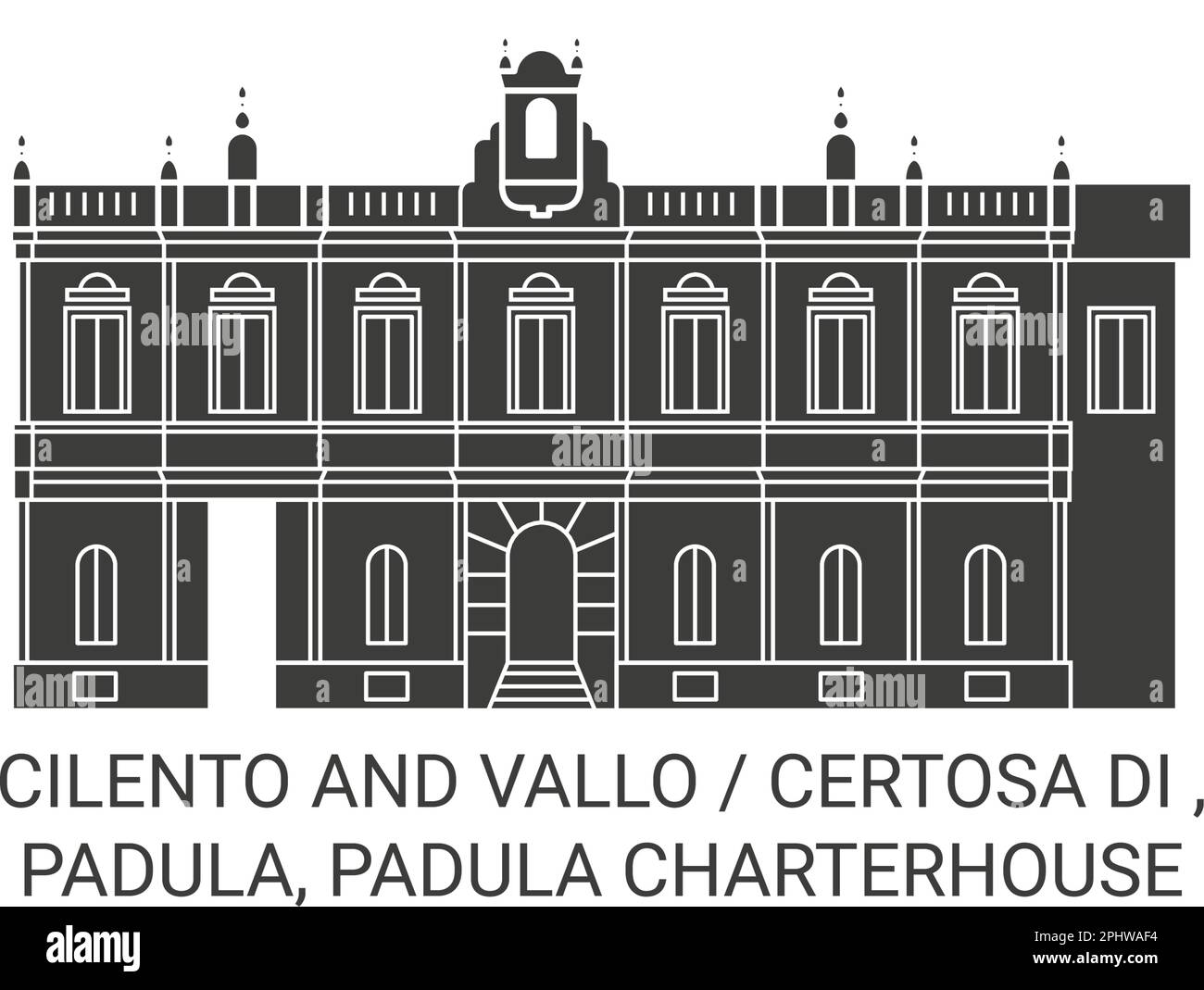 Italy, Cilento And Vallo, Certosa Di , Padula, Padula Charterhouse ...