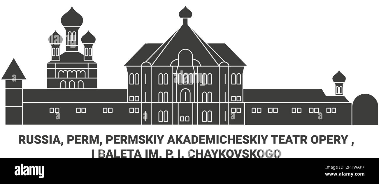 Russia, Perm, Permskiy Akademicheskiy Teatr Opery , I Baleta Im. P. I ...