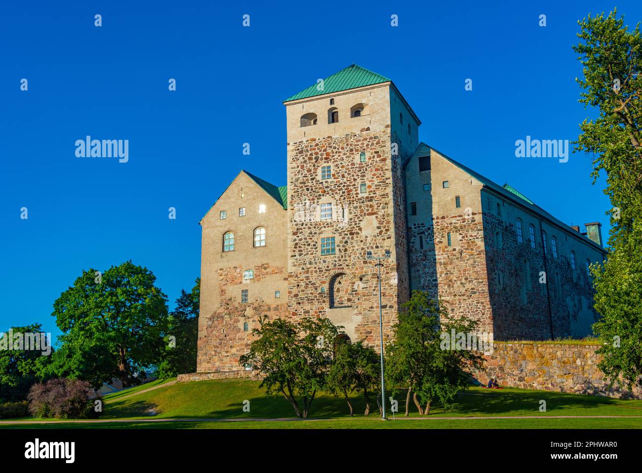 View of Turku castle in Finland Stock Photo - Alamy