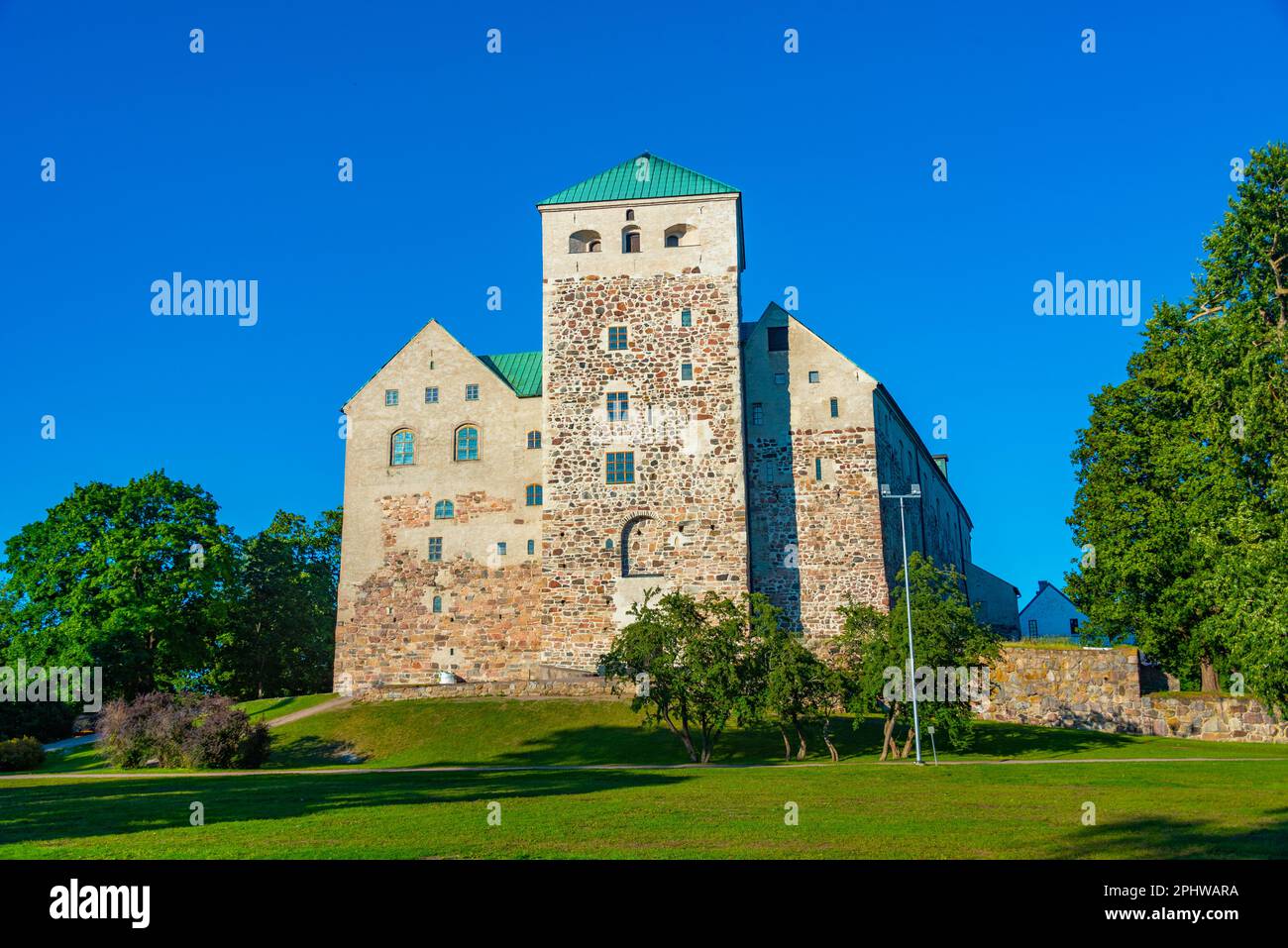 View of Turku castle in Finland Stock Photo - Alamy