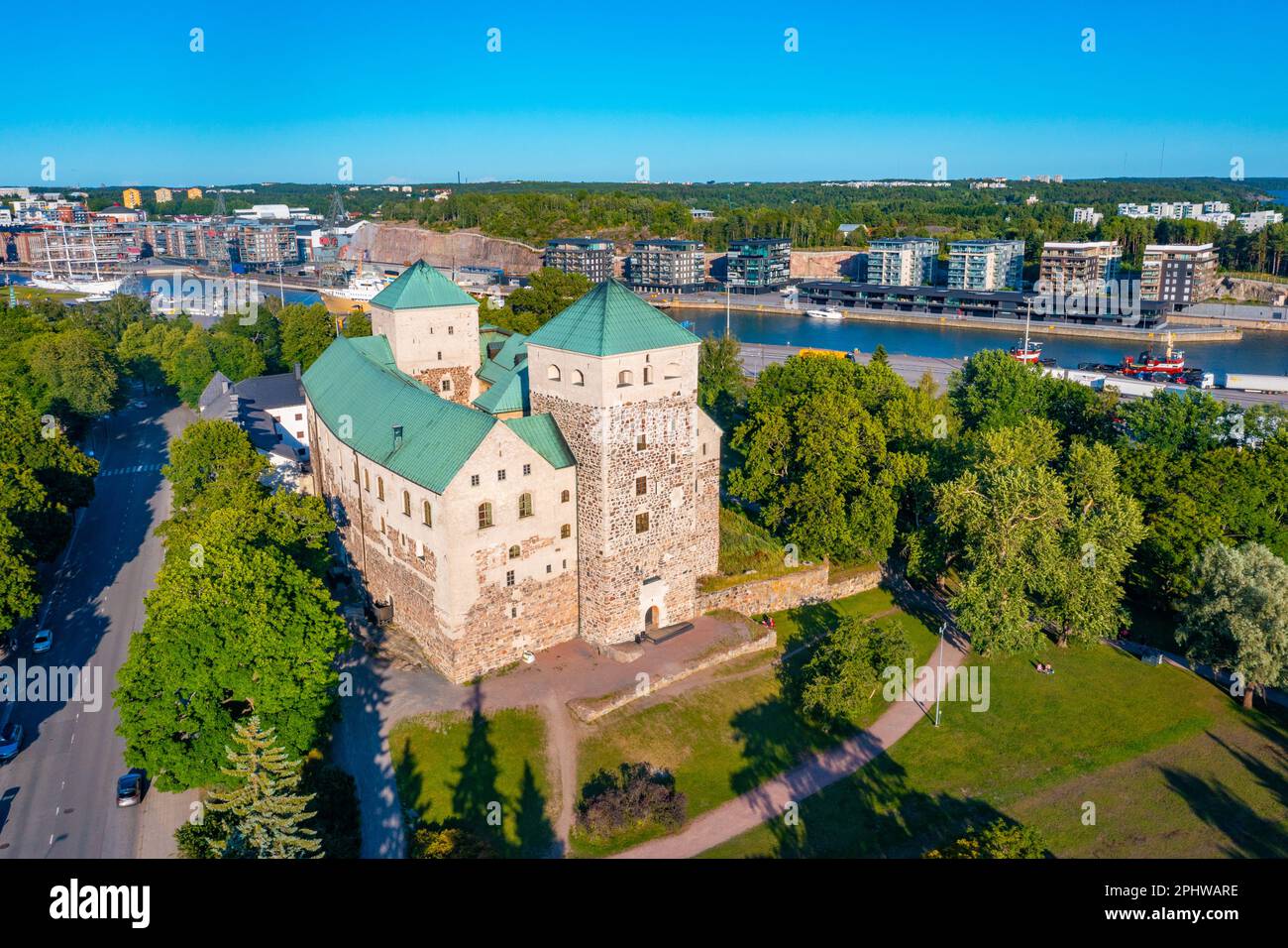 View of Turku castle in Finland Stock Photo - Alamy