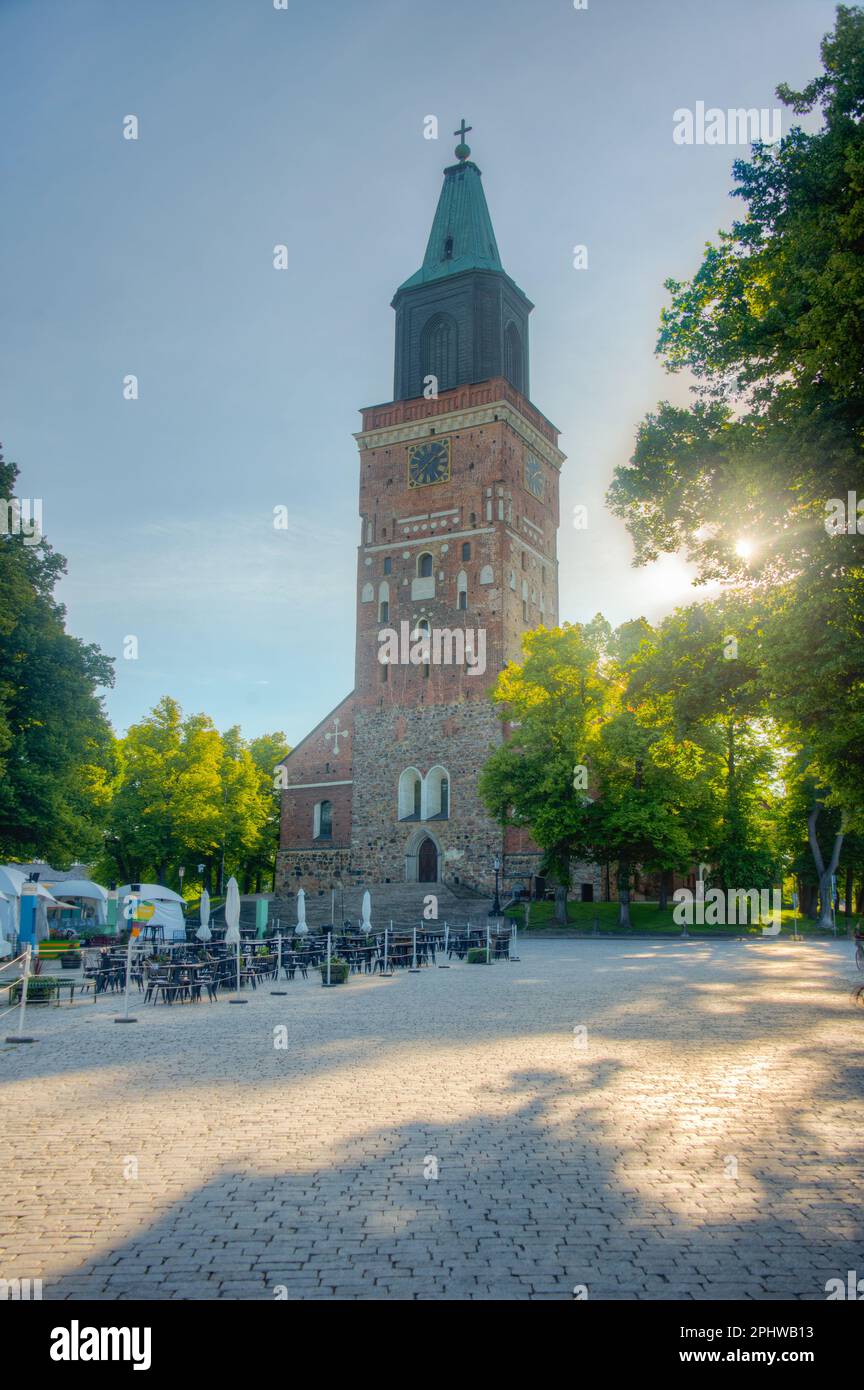 People turku cathedral hi-res stock photography and images - Alamy