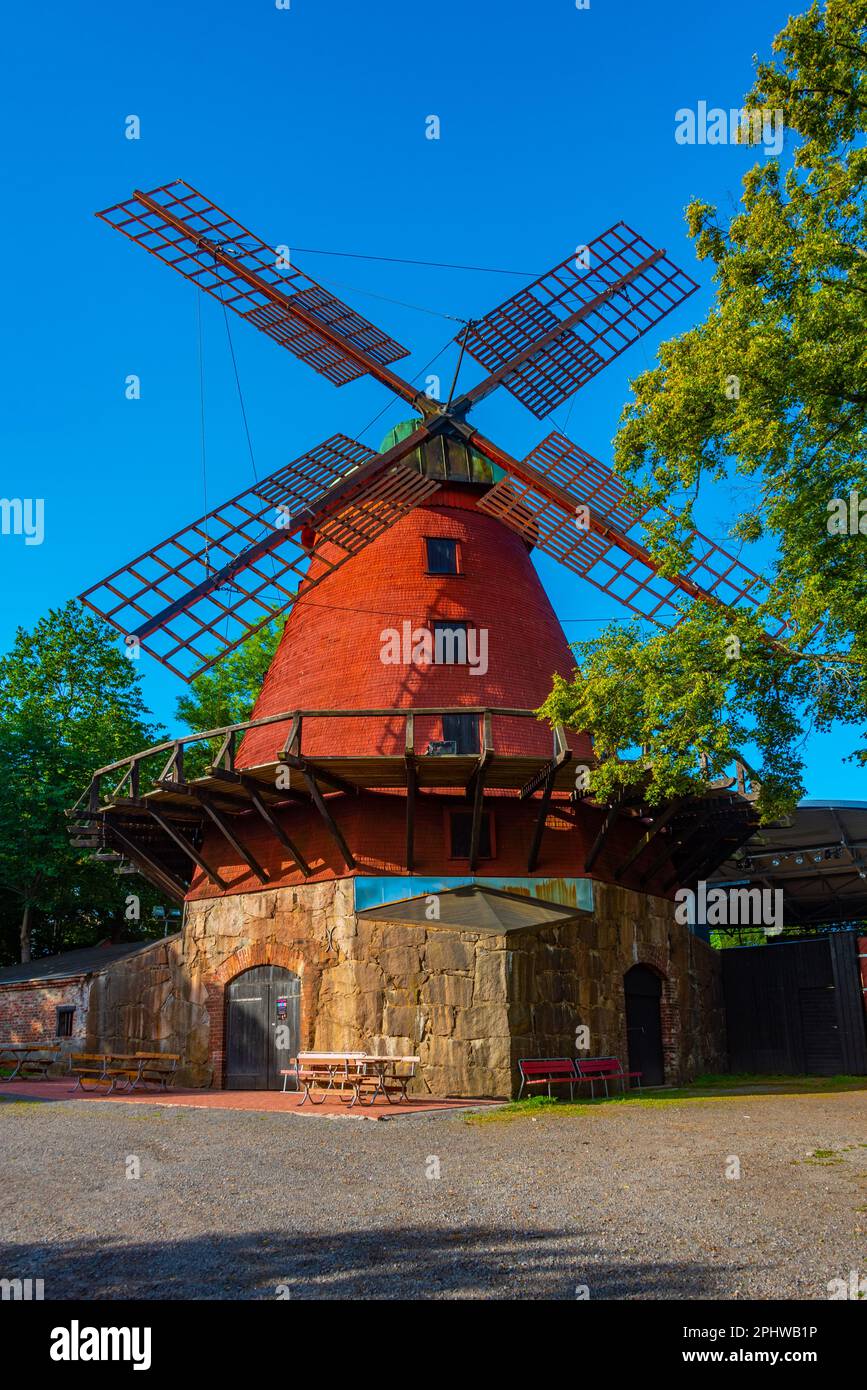 Samppalinna Windmill in Finnish town Turku Stock Photo - Alamy
