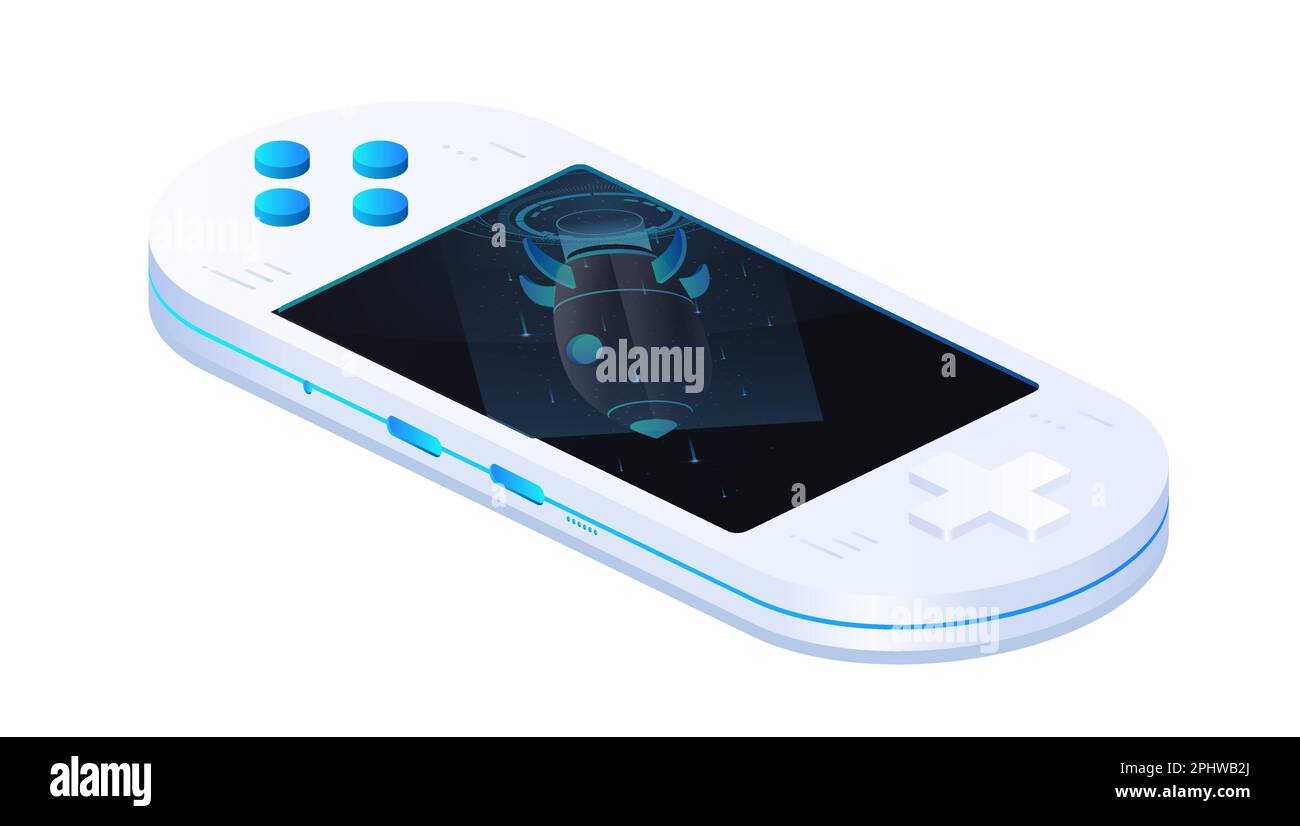 Digital touch screen console Stock Vector Images - Alamy