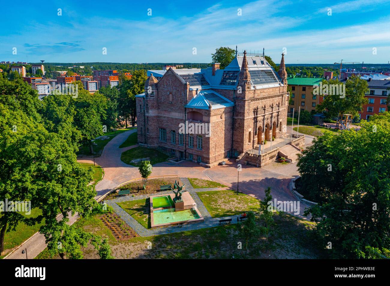 View of Turku Art Museum in Finland Stock Photo - Alamy