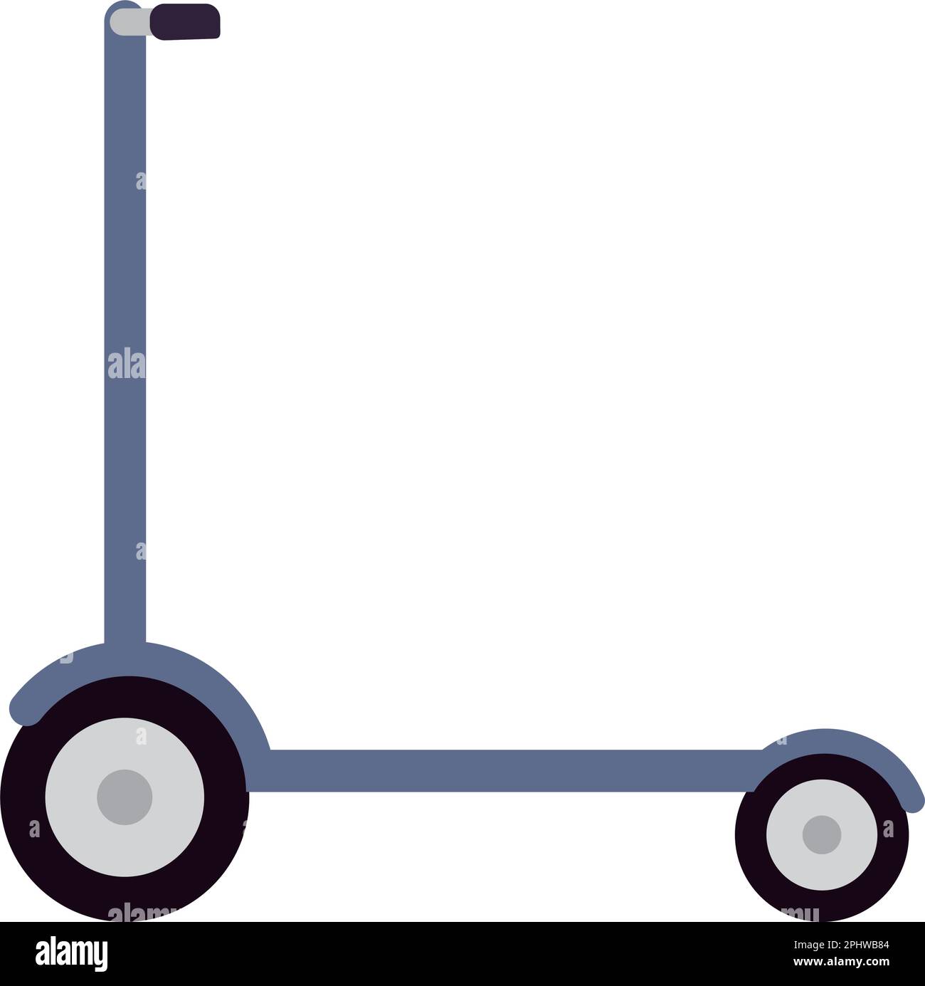 push scooter cartoon Stock Vector Image & Art - Alamy