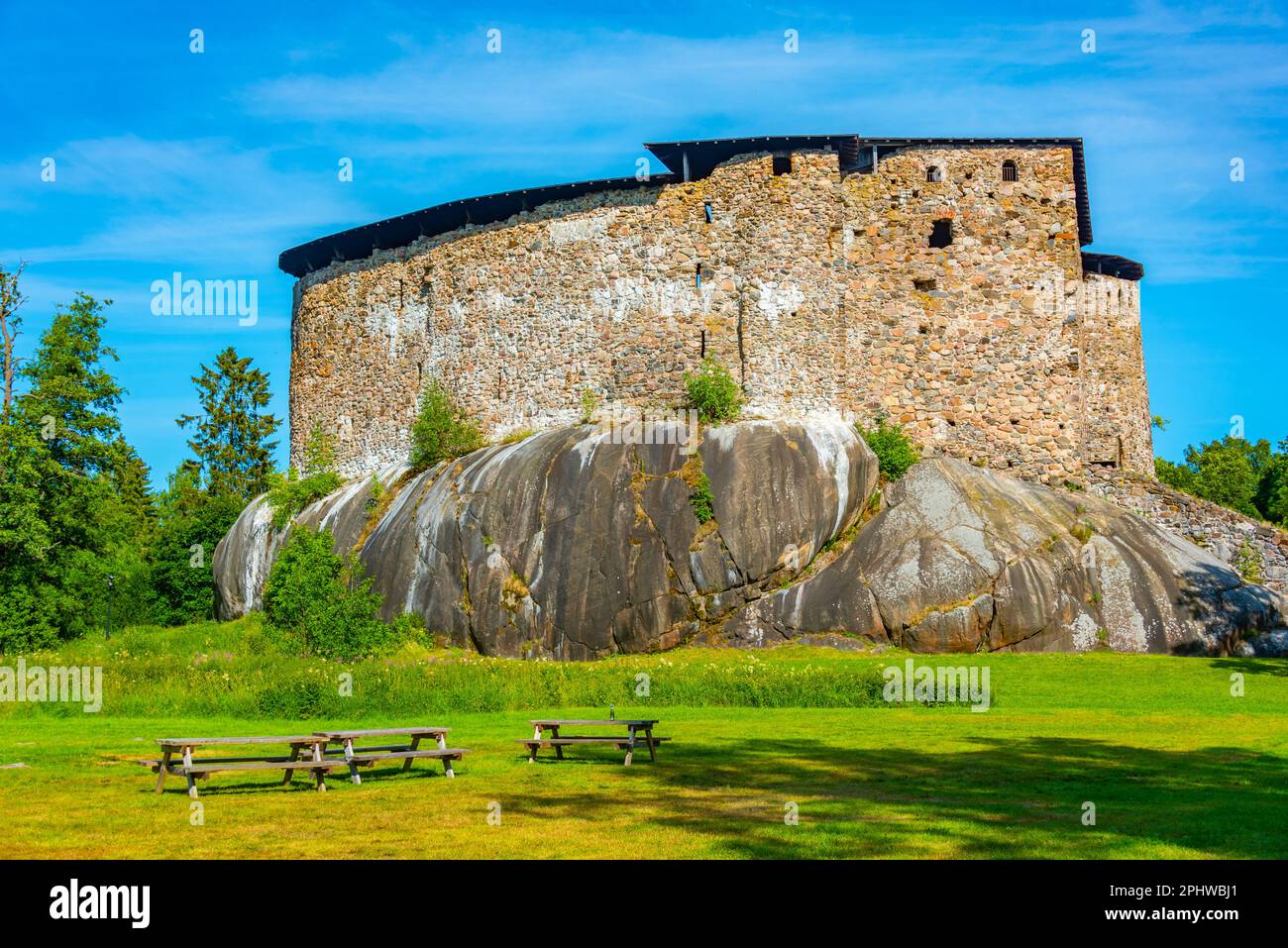 Raseborg Castle Ruins in Finland Stock Photo - Alamy