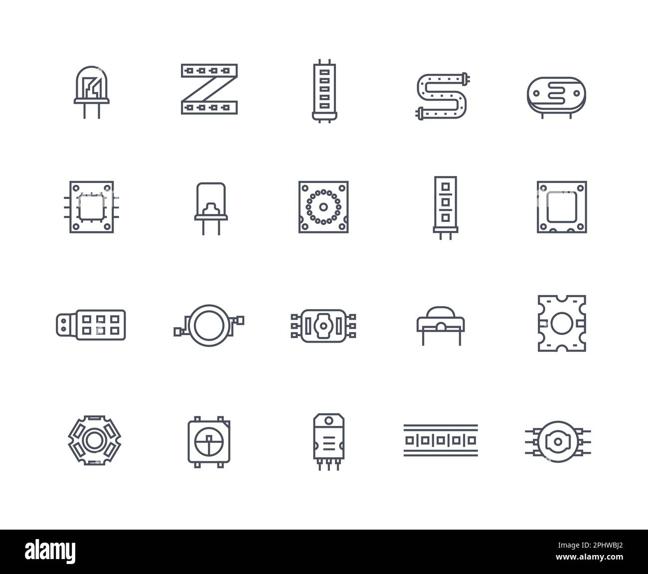 Diodes Stock Vector Images - Alamy