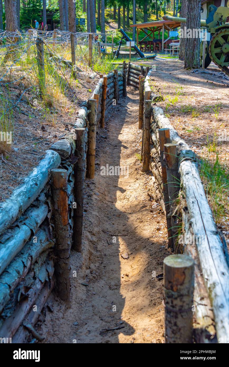 Army base barricade hi-res stock photography and images - Alamy
